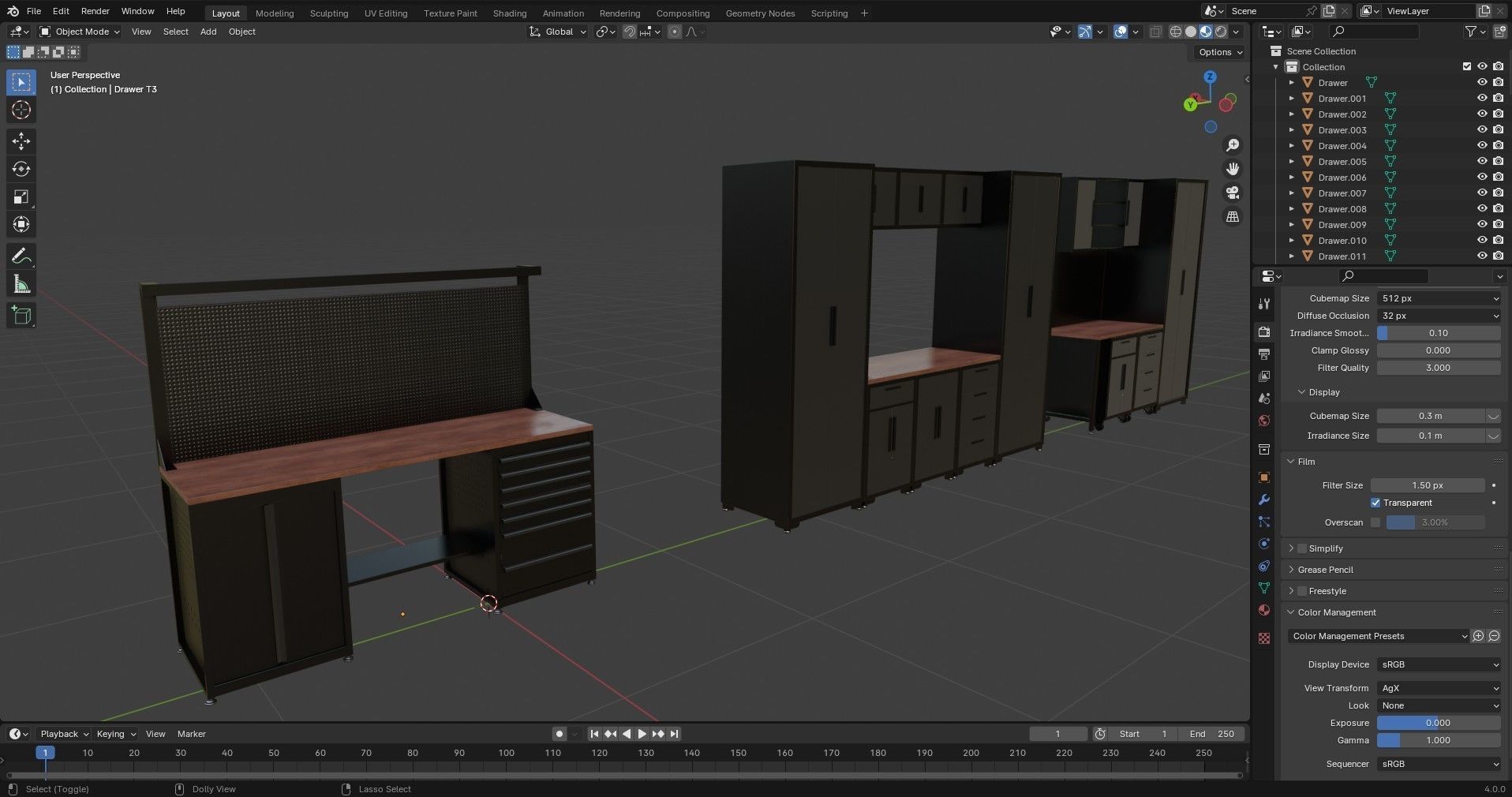 3D model Workbench Pack VR / AR / low-poly | CGTrader