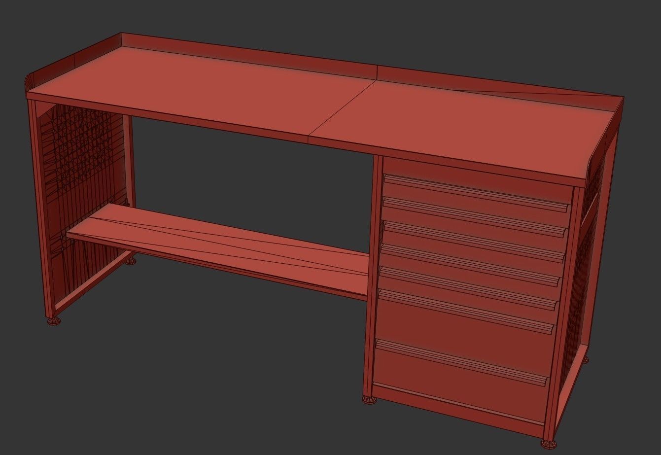 3D model Workbench Pack VR / AR / low-poly | CGTrader