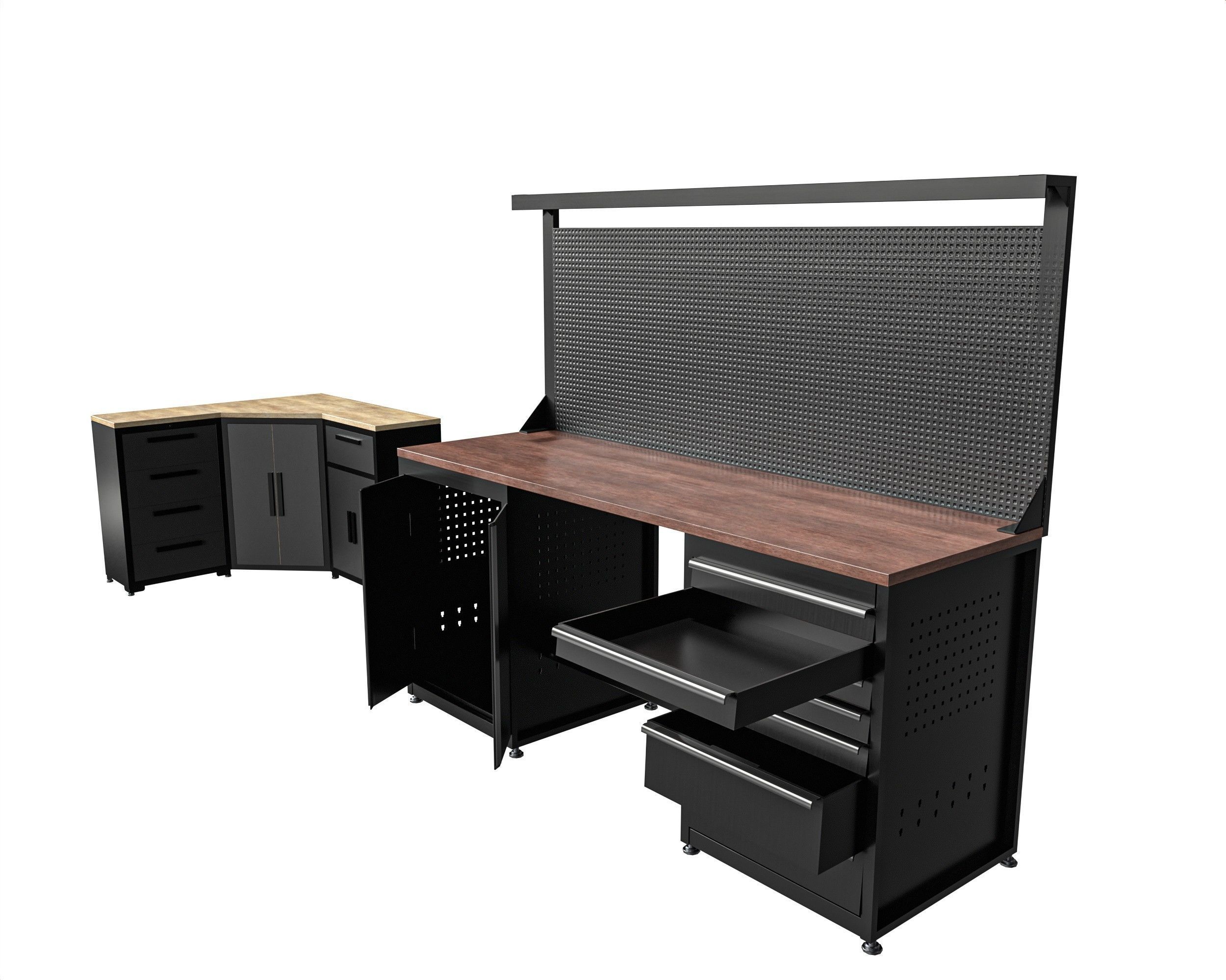 3D model Workbench Pack VR / AR / low-poly | CGTrader