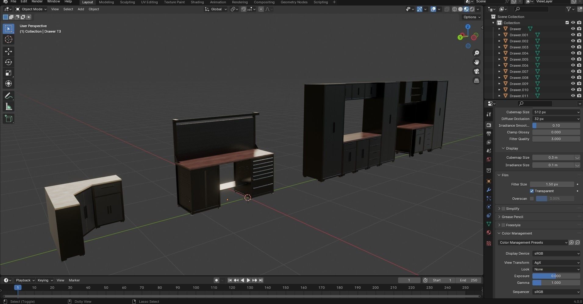 3D model Workbench Pack VR / AR / low-poly | CGTrader