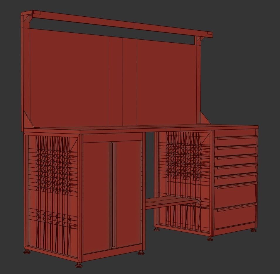 3D model Workbench Pack VR / AR / low-poly | CGTrader