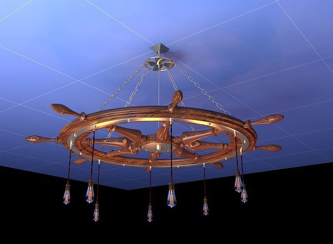 Ship Steering Lighting 3D model | CGTrader