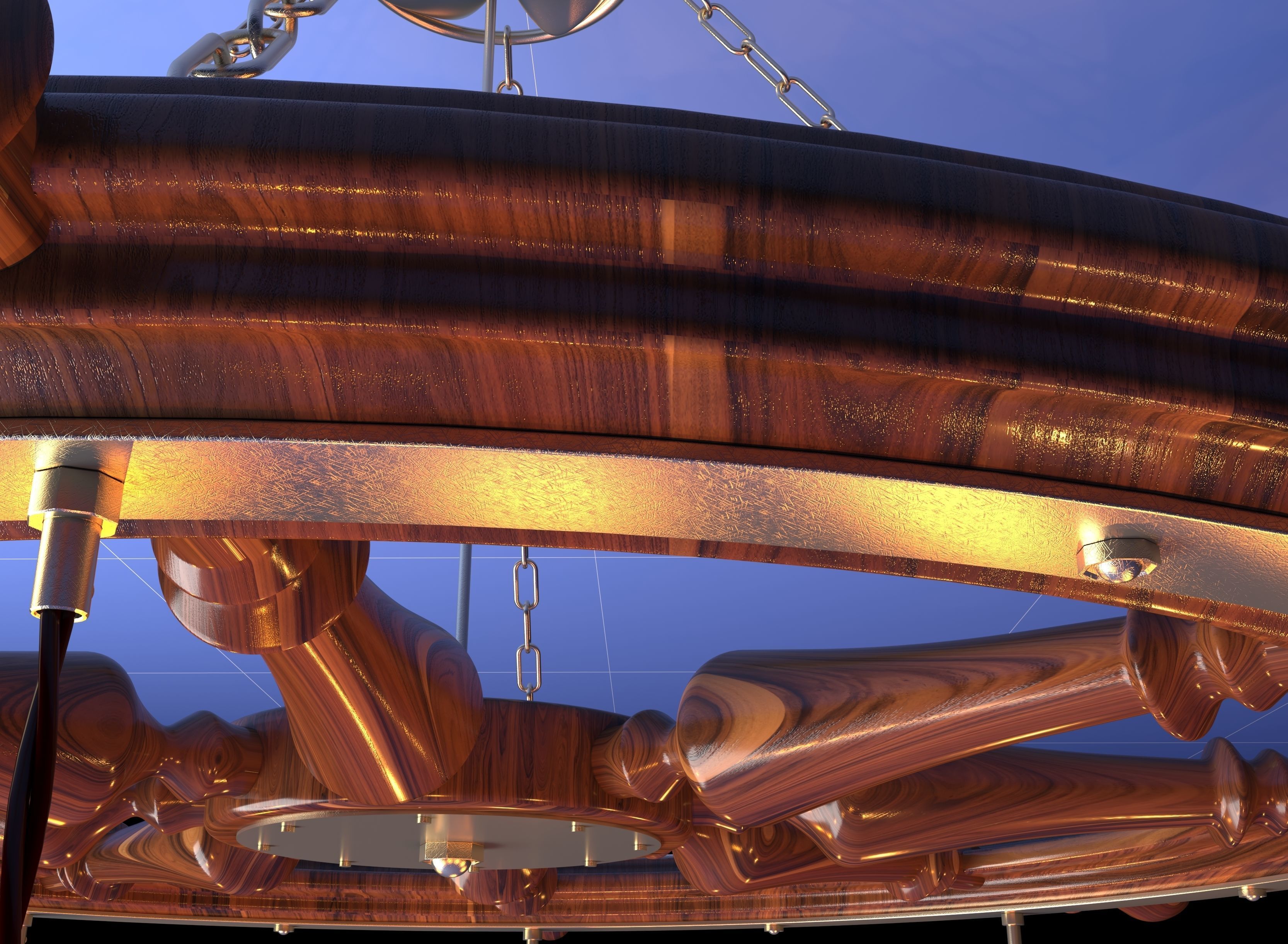 Ship Steering Lighting 3D model | CGTrader