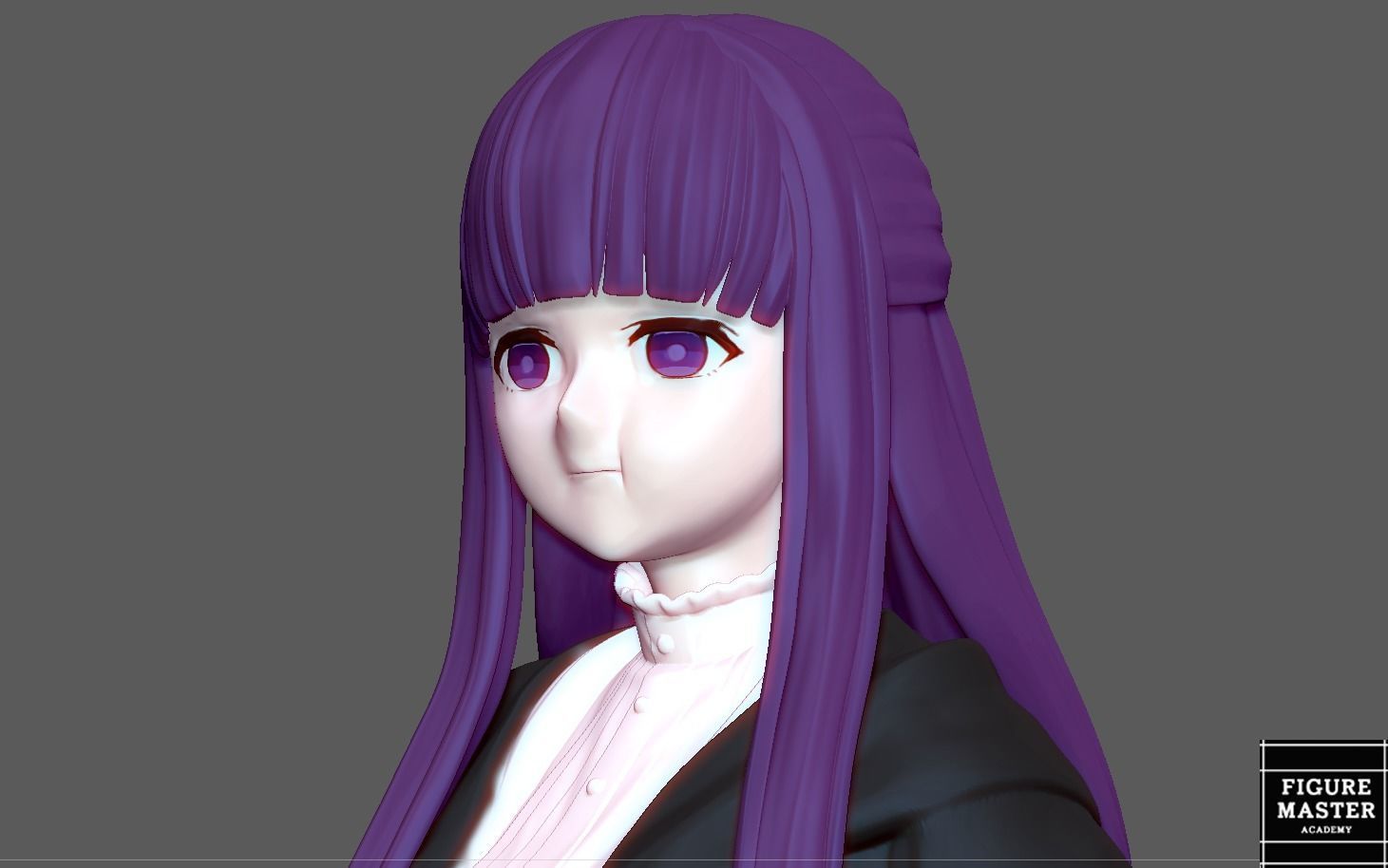 FERN FROM FRIERENAT FUNERAL ANIMATION GIRL MODEL 3D PRINT 3D model 3D ...