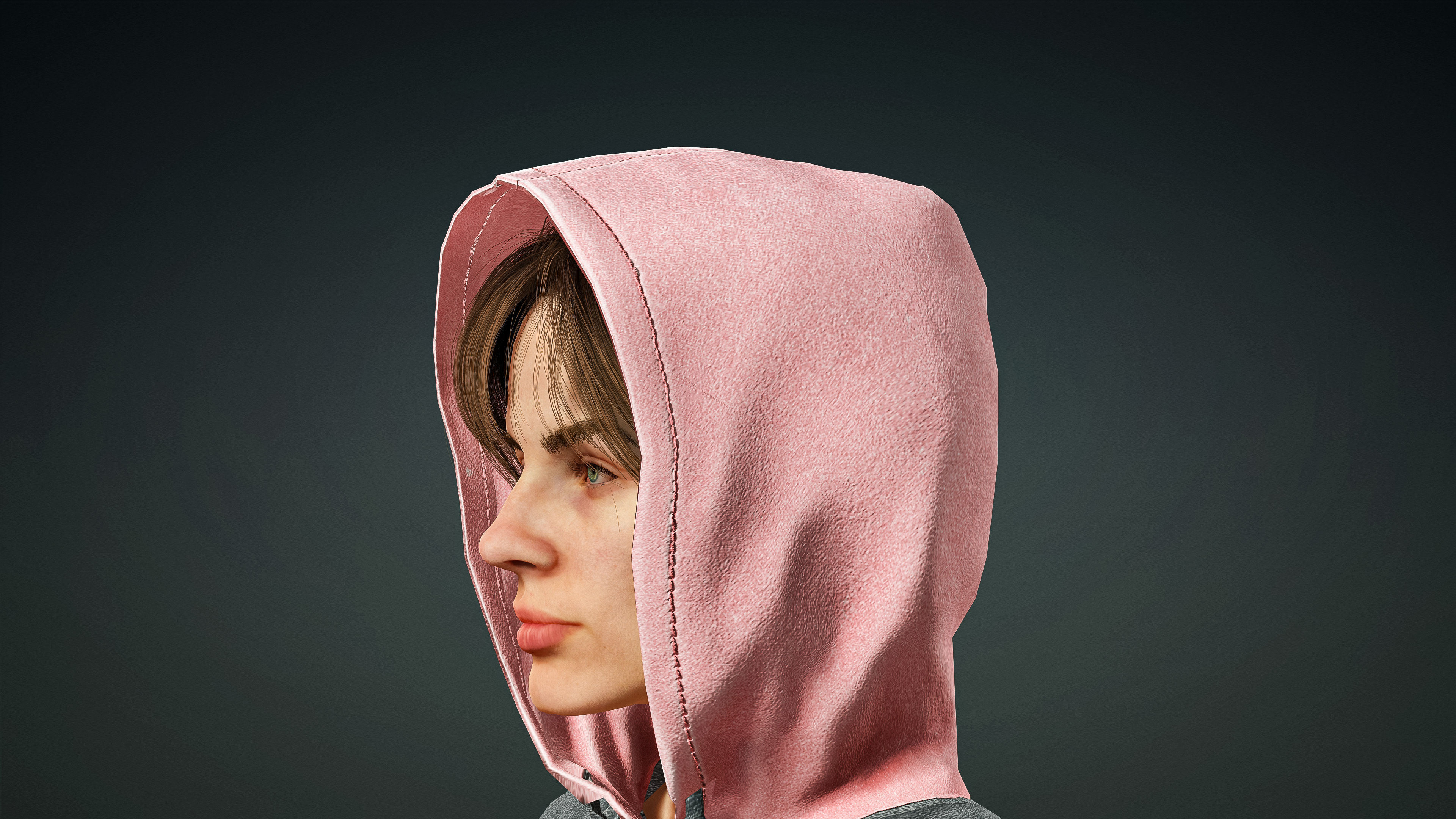 3D model High Quality Realistic Female Rapper Dancer Hip Hop VR / AR ...