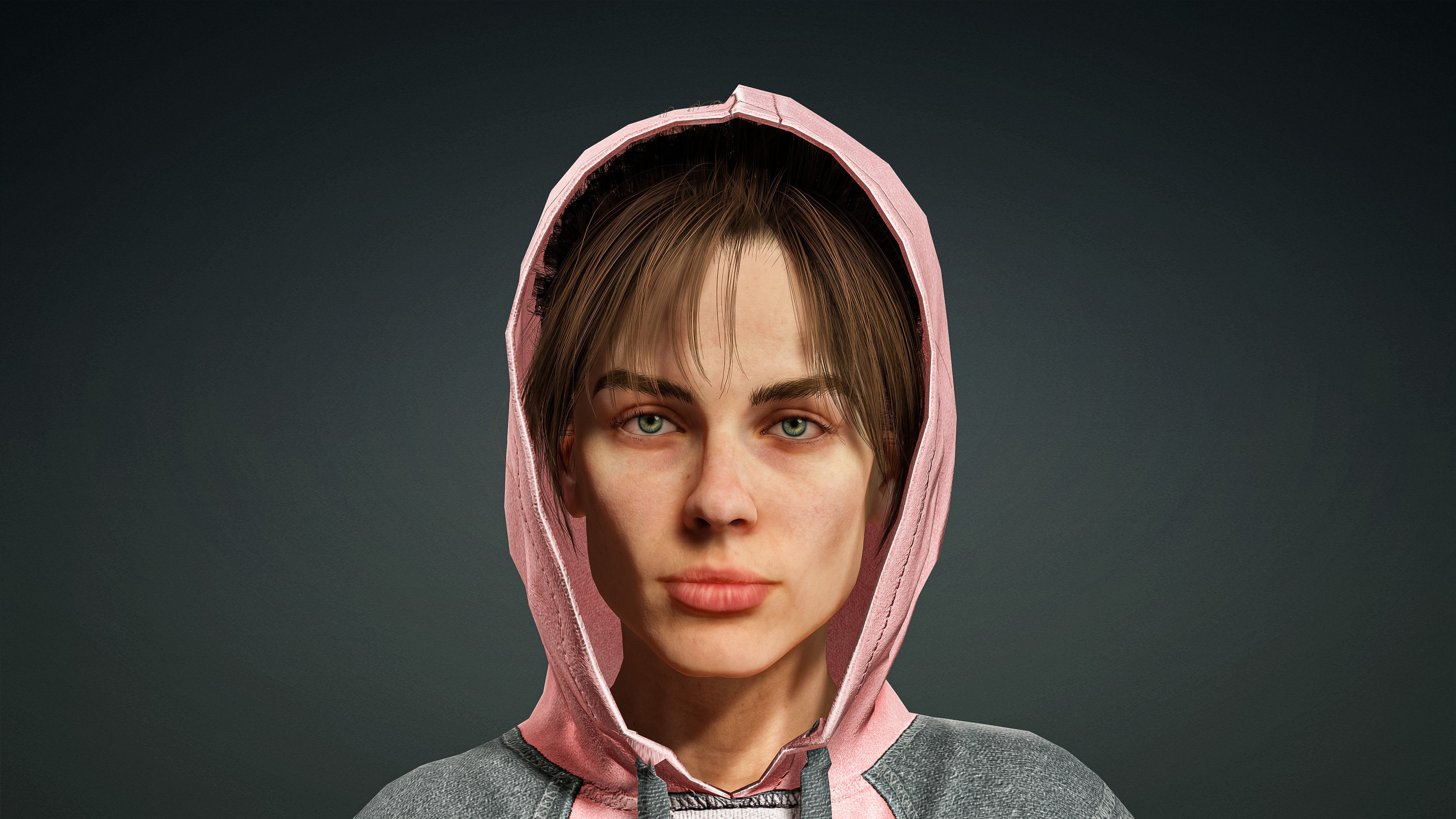 3D model High Quality Realistic Female Rapper Dancer Hip Hop VR / AR ...