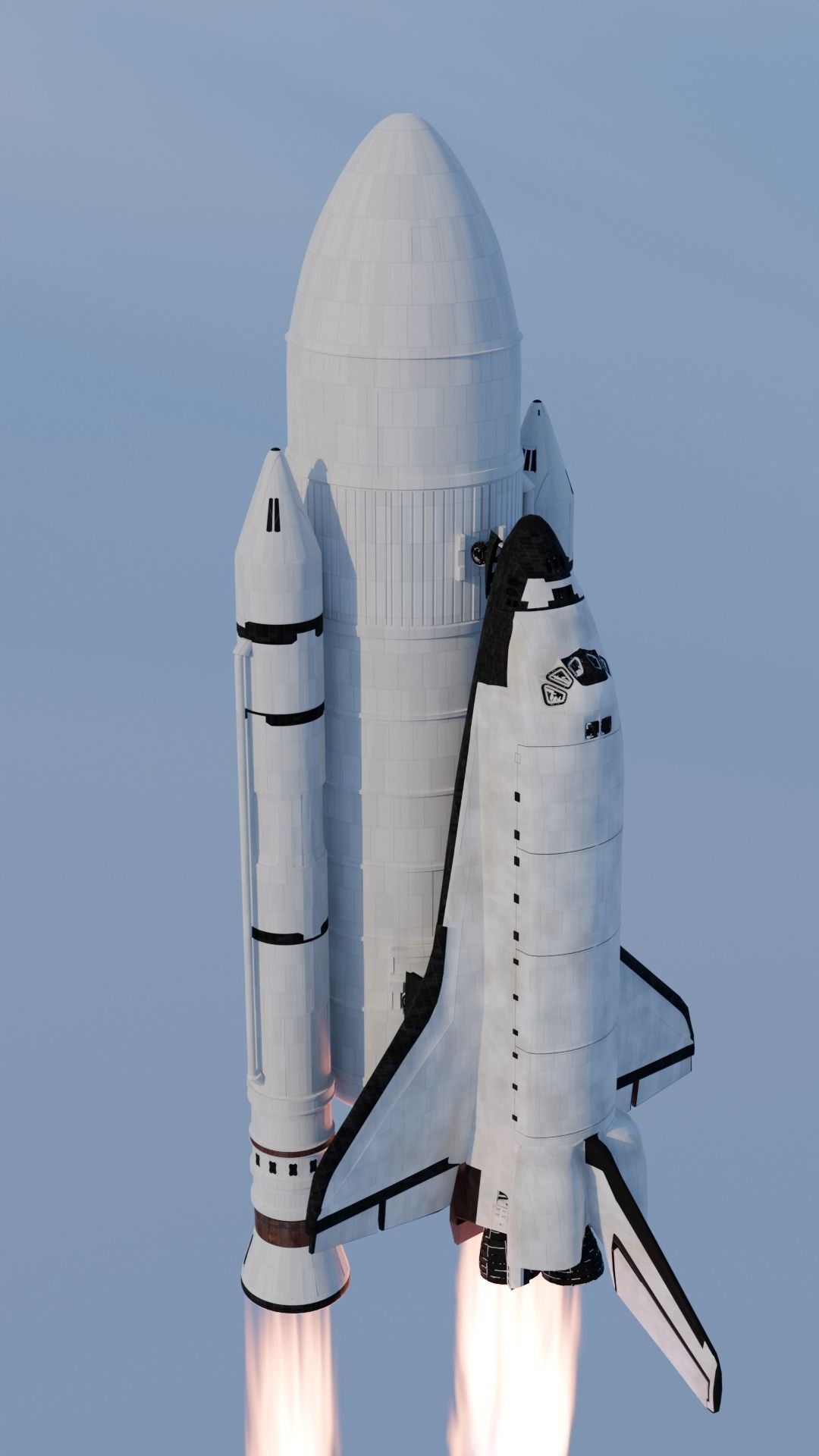 shuttle rocket STS-135 free VR / AR / low-poly 3D model | CGTrader