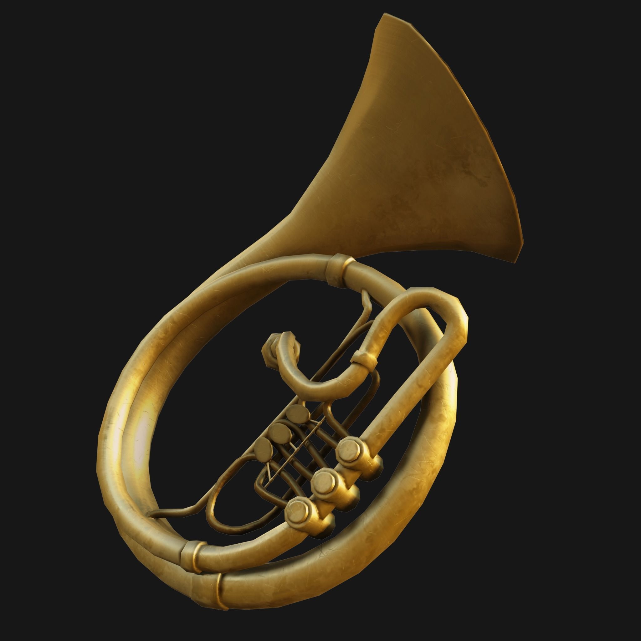 3D model Musical instruments stylized 3D VR / AR / low-poly | CGTrader