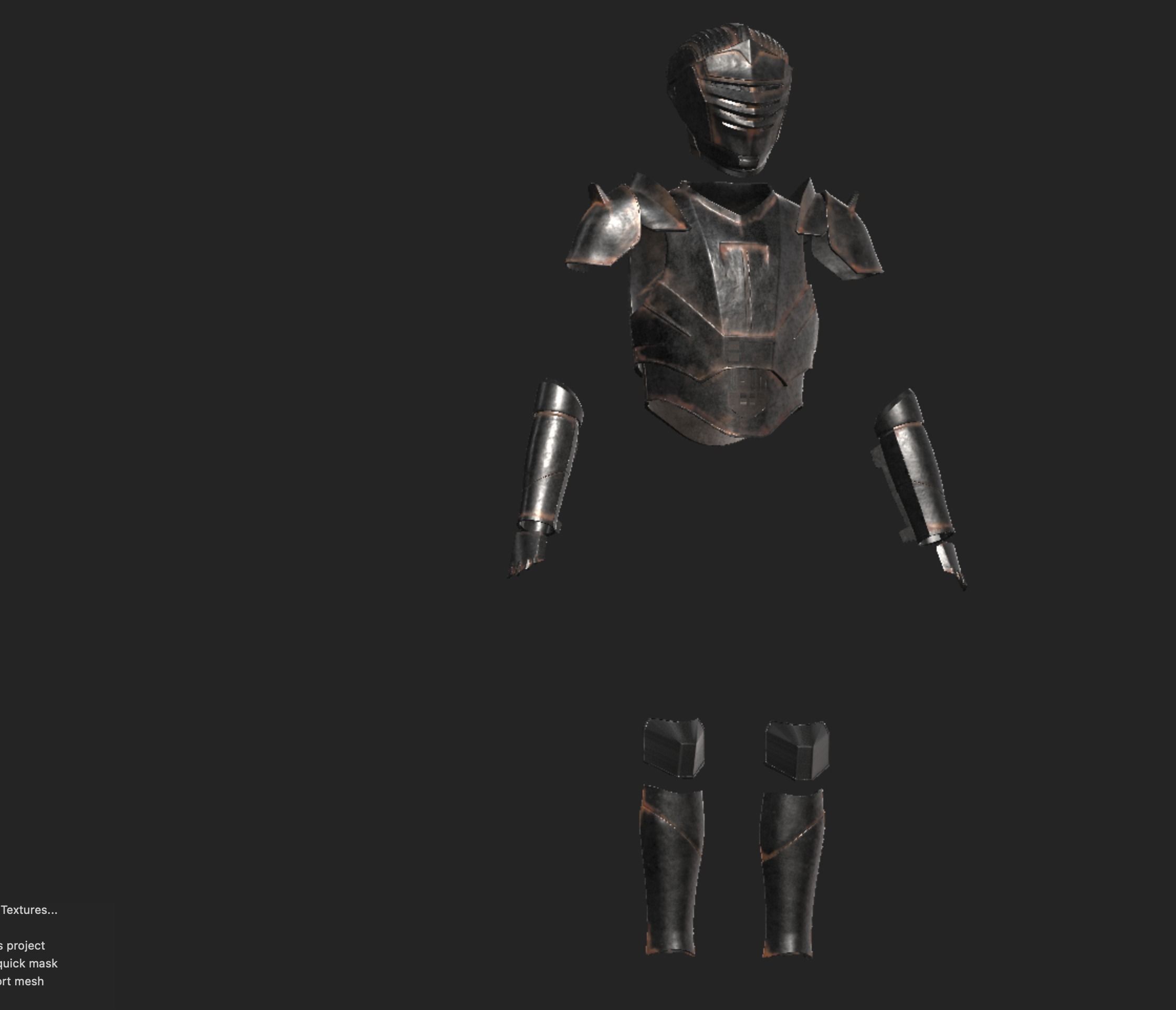 MARROK Inquisitor helmet armor Ahsoka Sabine Wren sith 3D model 3D ...