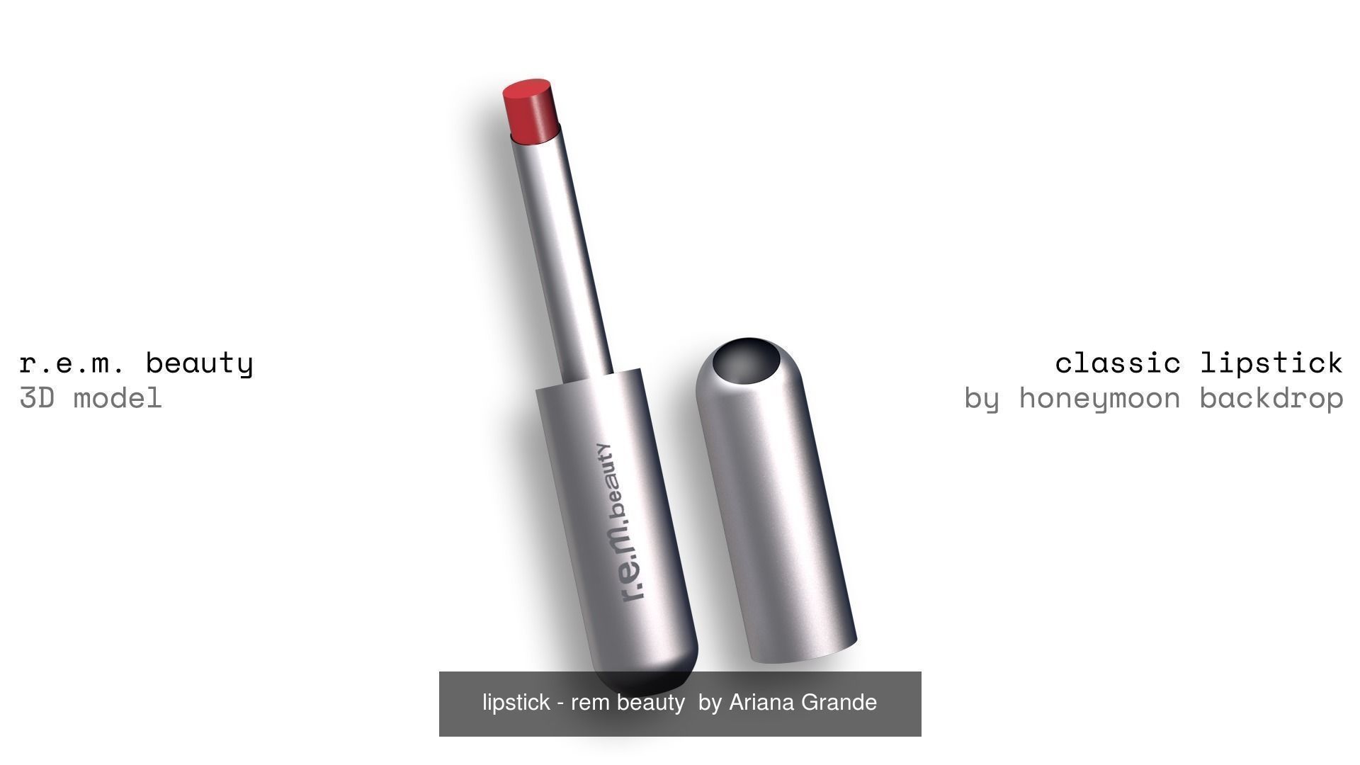 REM Beauty Collection | CGTrader