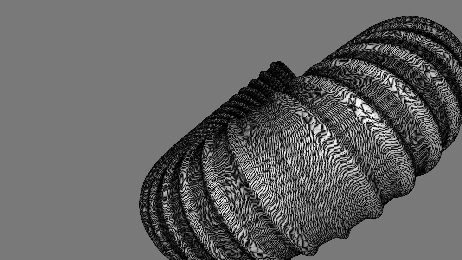 Crioceratites Ammonoid Shell 3D model 3D printable | CGTrader
