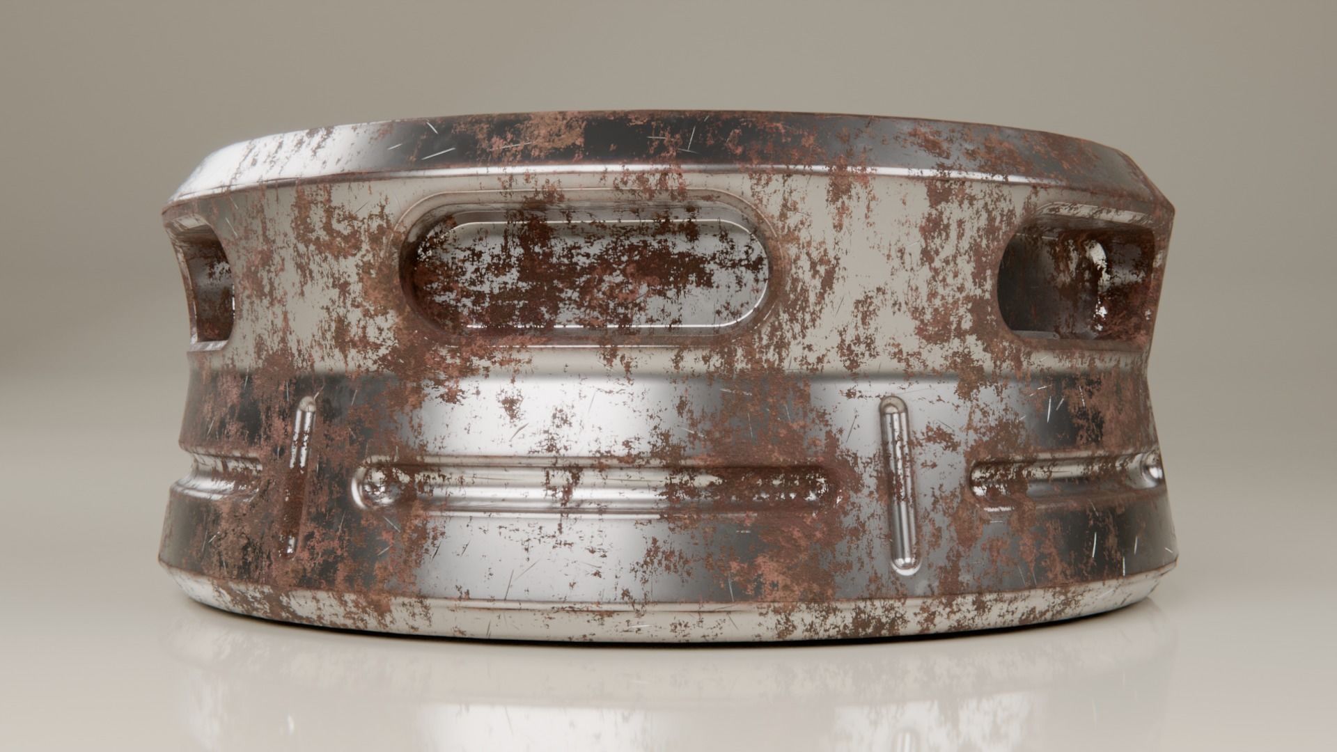 Rusty Mechanical Prop 2 3D model | CGTrader