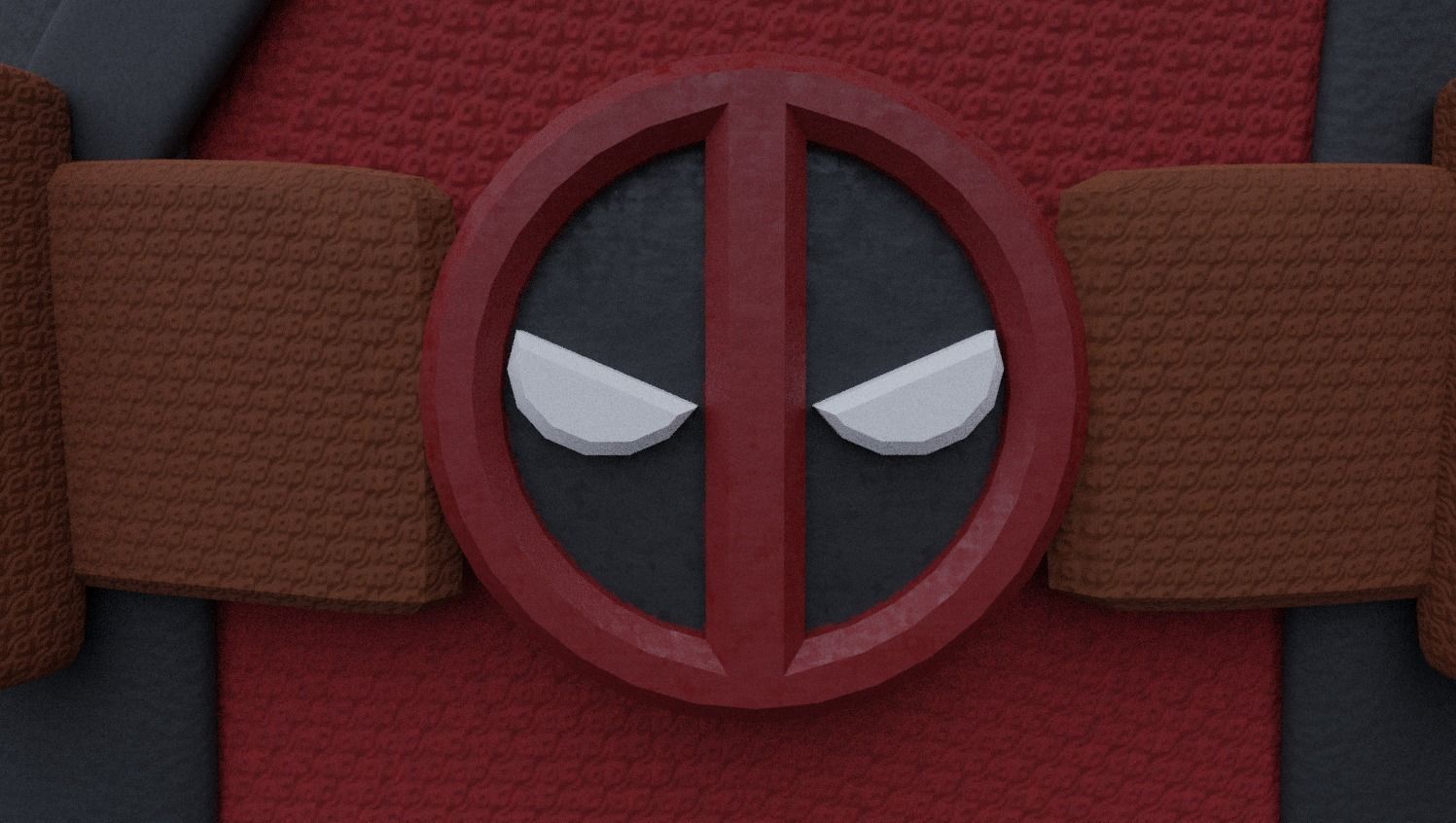 3D model Stylized Deadpool VR / AR / low-poly | CGTrader