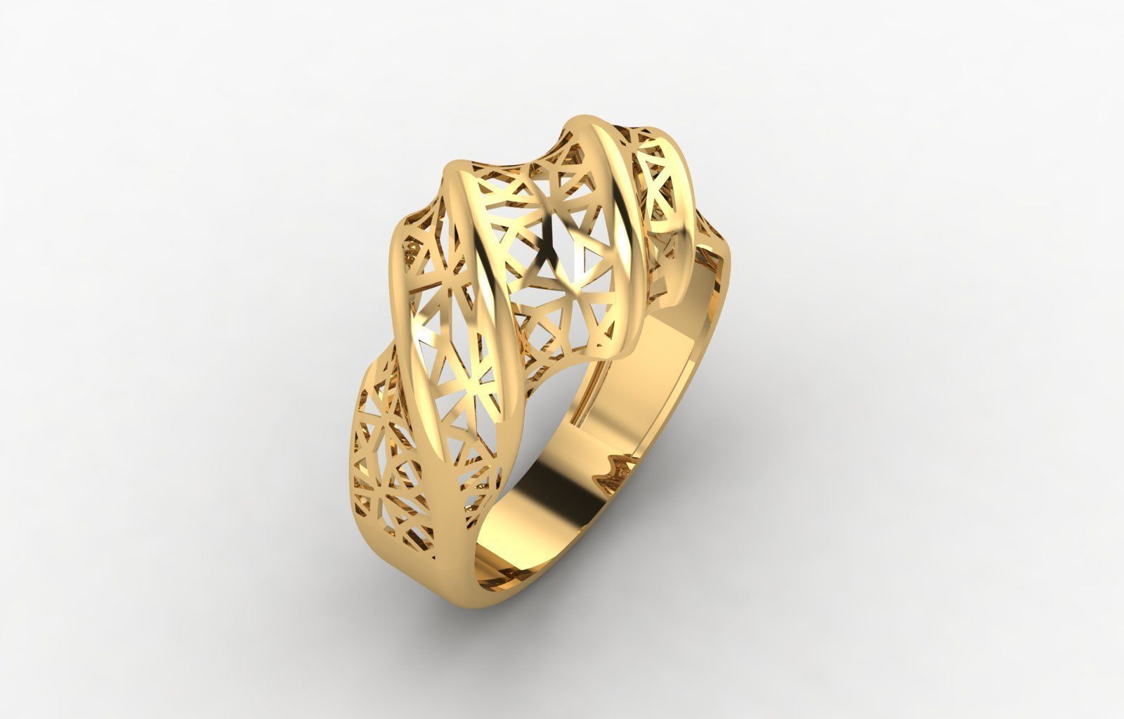 fusion ring free 3D model 3D printable | CGTrader