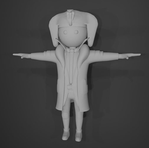 Modular 3D Fun Characters Vol 1 3D model | CGTrader