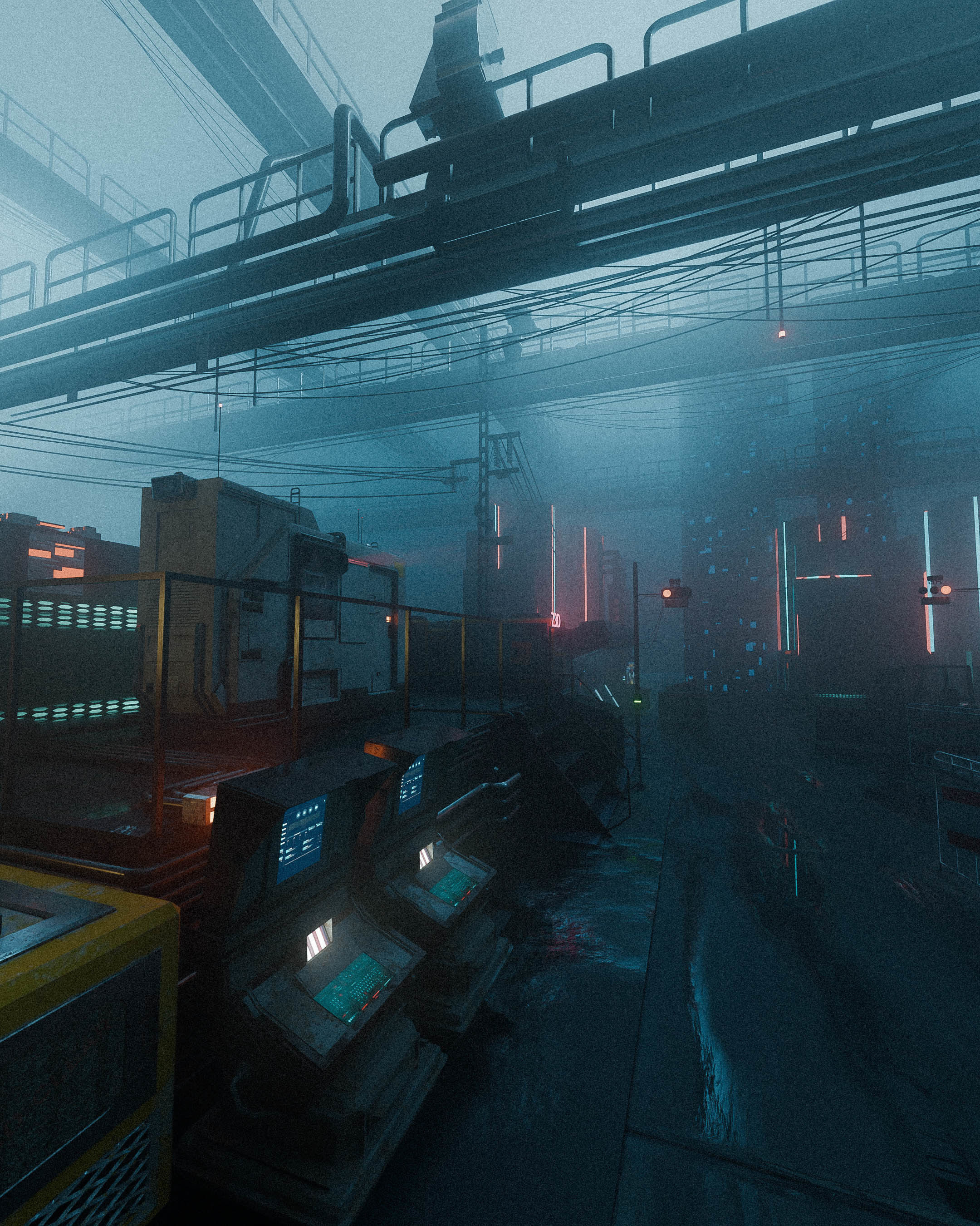 FUTURISTIC SCI-FI ENVIRONMENT 3D model | CGTrader