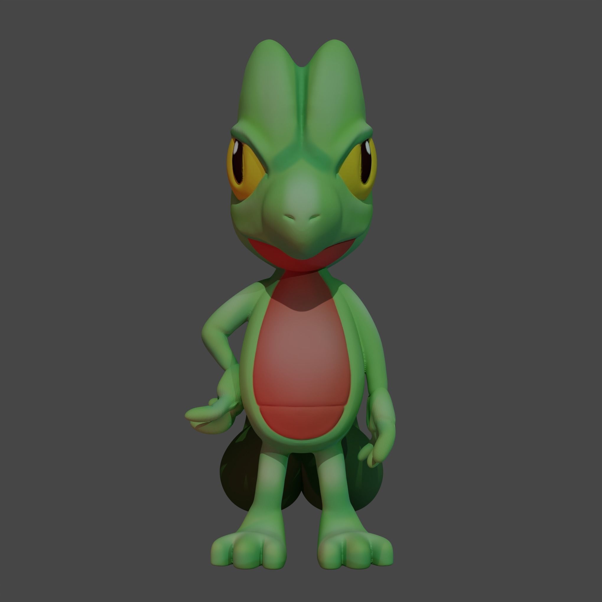 Pokemon Hoenn Starters 3D model 3D printable | CGTrader