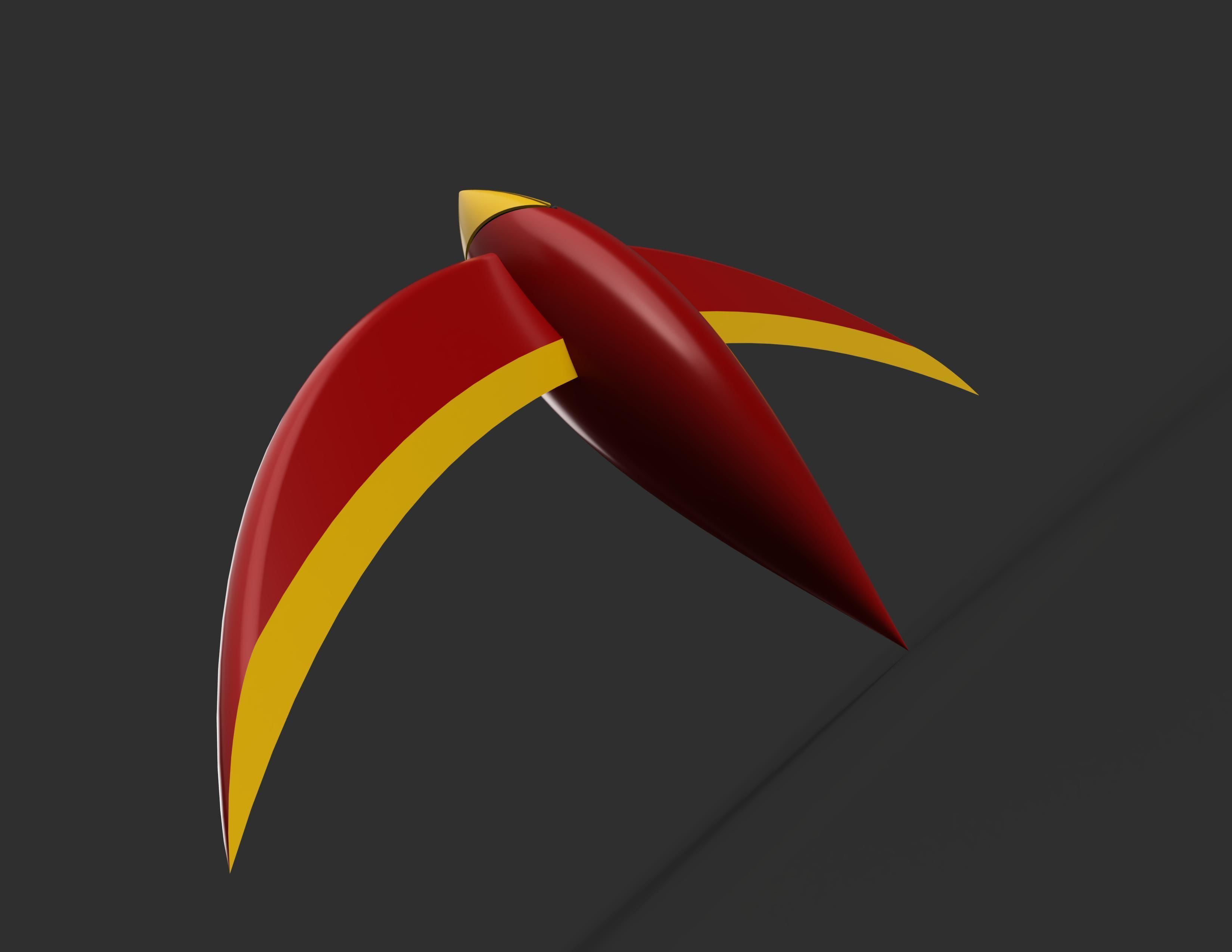 Teen Titans Robin Birdarang 2003 3D model 3D printable | CGTrader