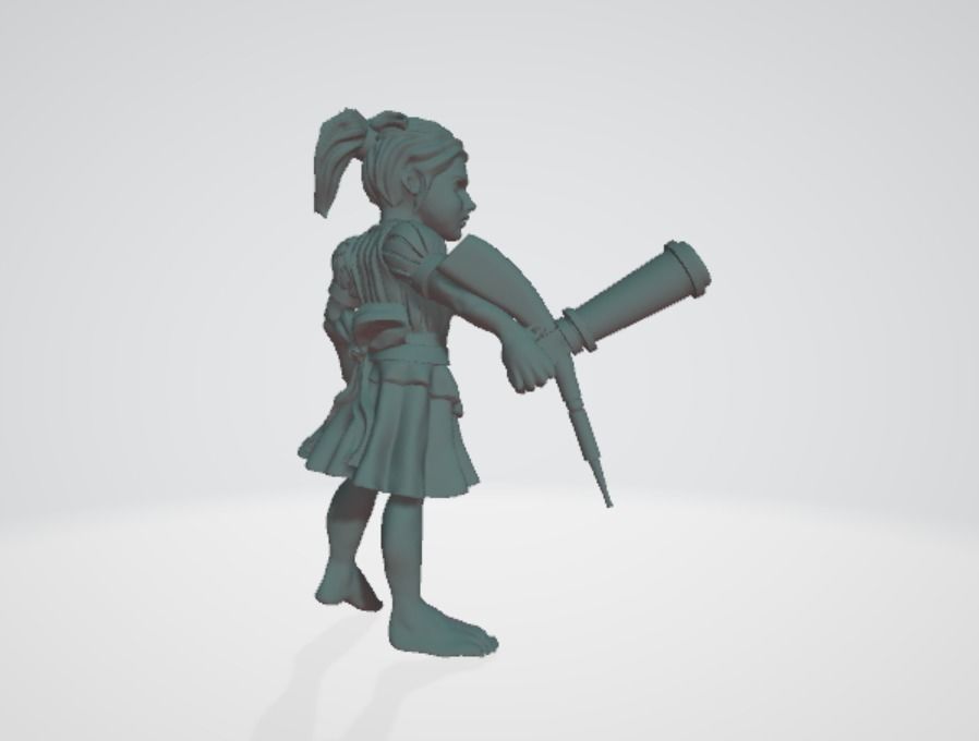 Bioshock Little Sister 3D Print Model 3D model 3D printable | CGTrader