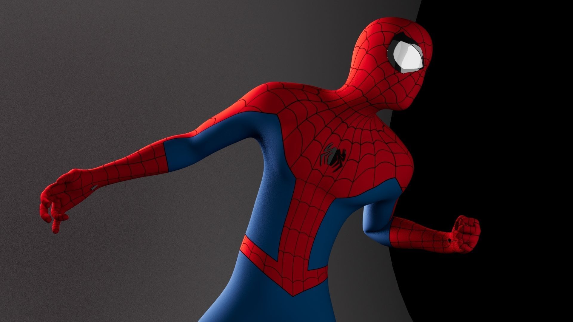 THE AMAZING SPIDER-MAN Maya free 3D model rigged | CGTrader