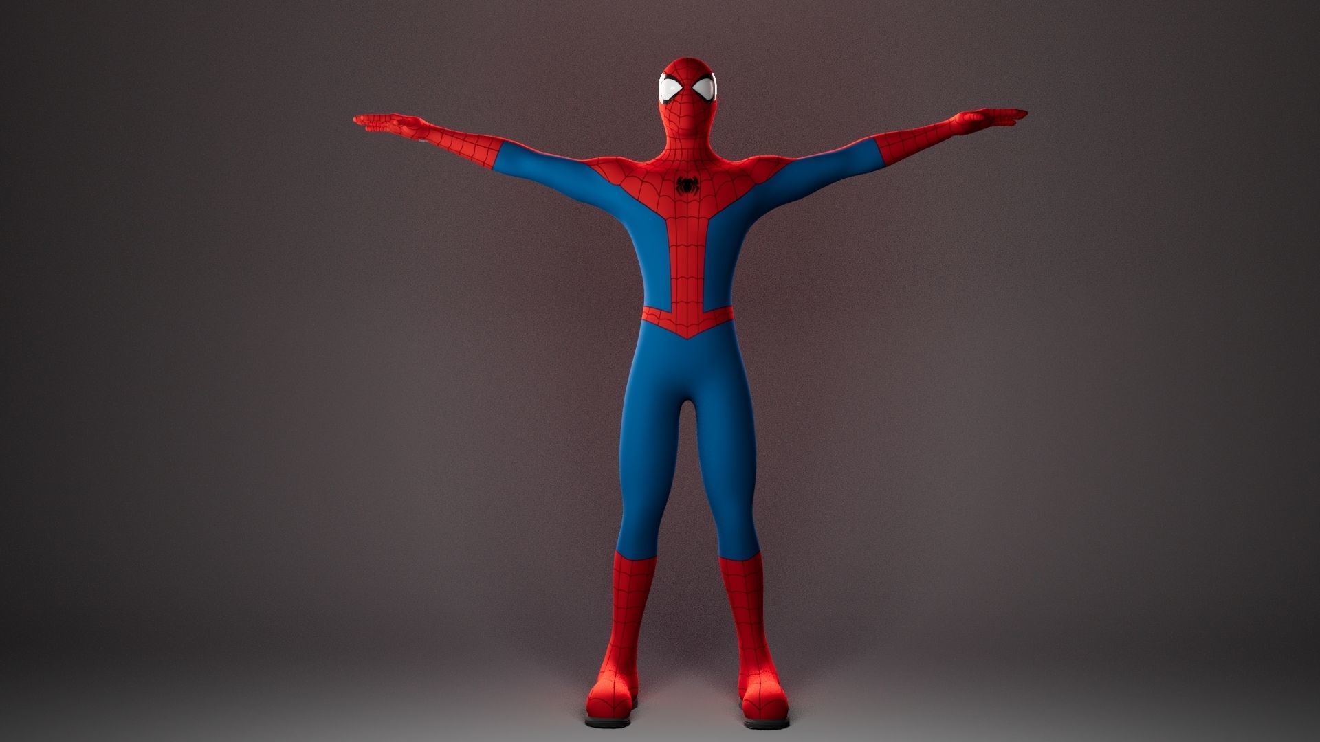 THE AMAZING SPIDER-MAN Maya free 3D model rigged | CGTrader