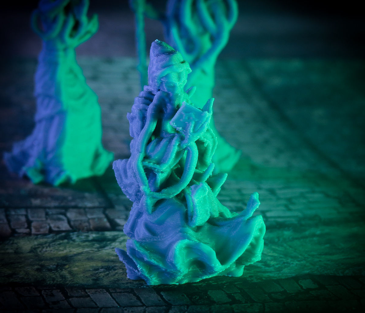 Miniatures Mind Flayers 3D Printed Figurines 3D model 3D printable ...