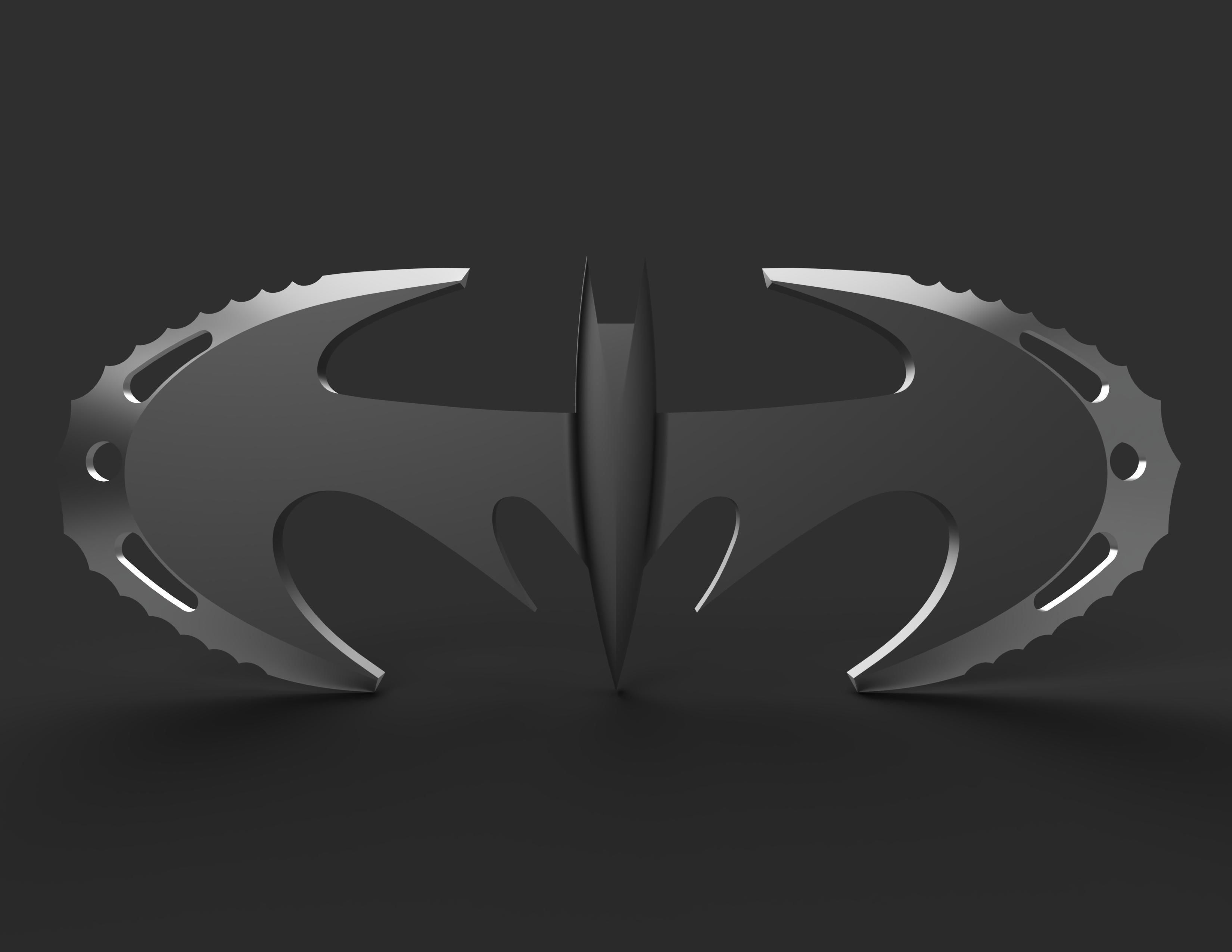 1997 Batman and Robin Ice Batarang 3D model 3D printable | CGTrader