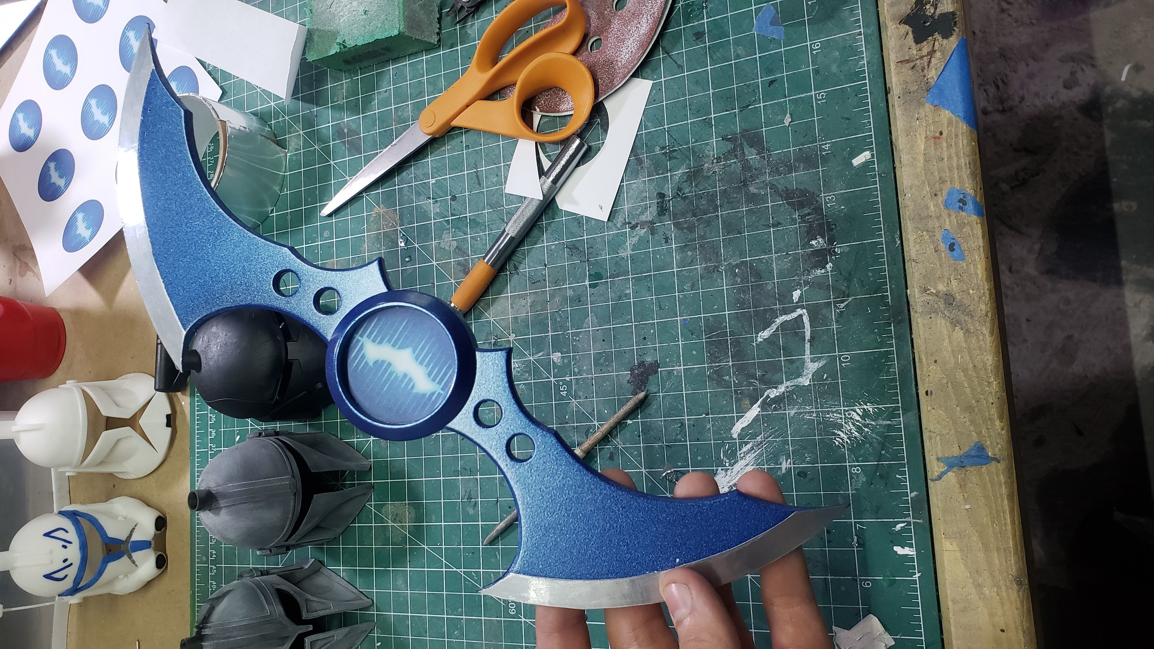 Arkham Video Game Remote Batarang 3D model 3D printable | CGTrader