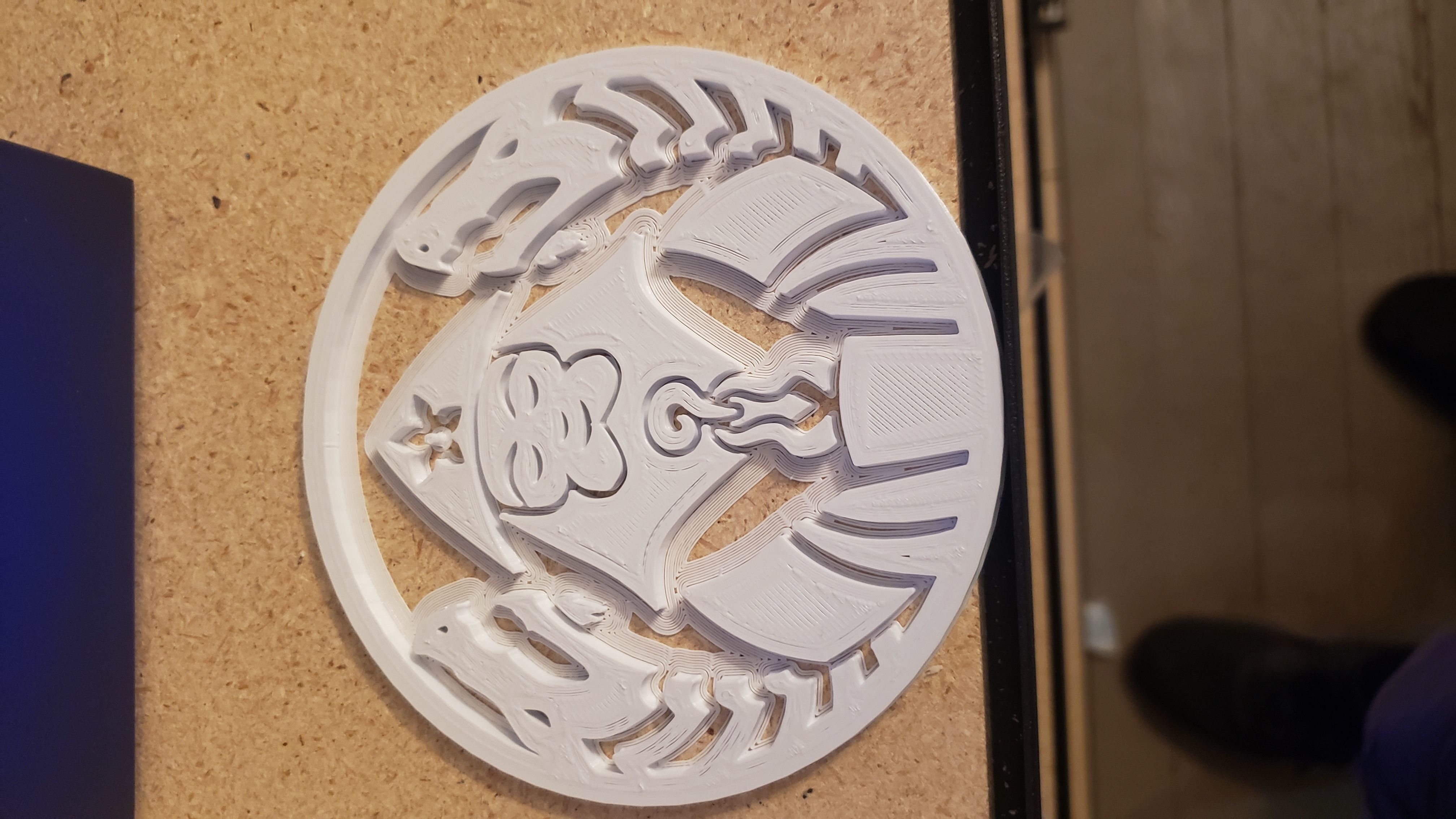 Avatar Uncle Iroh Jasmine Dragon Tea Starbucks Wall Sign 3D model 3D ...