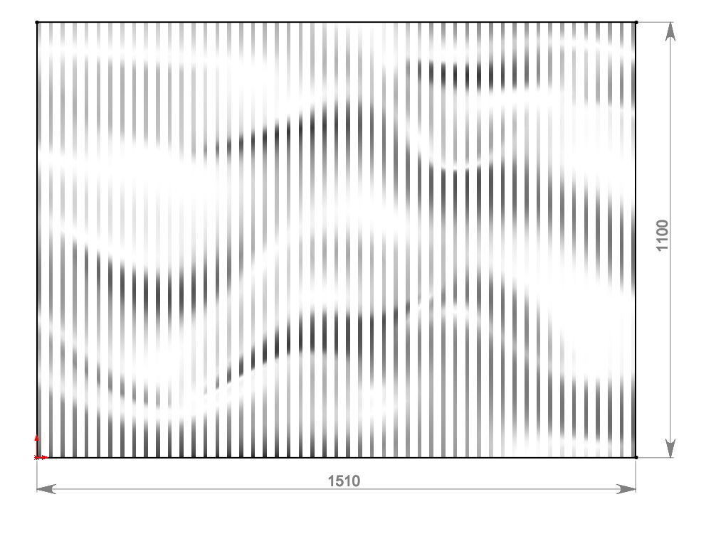 Decorative overlay wave 3D model 3D printable | CGTrader