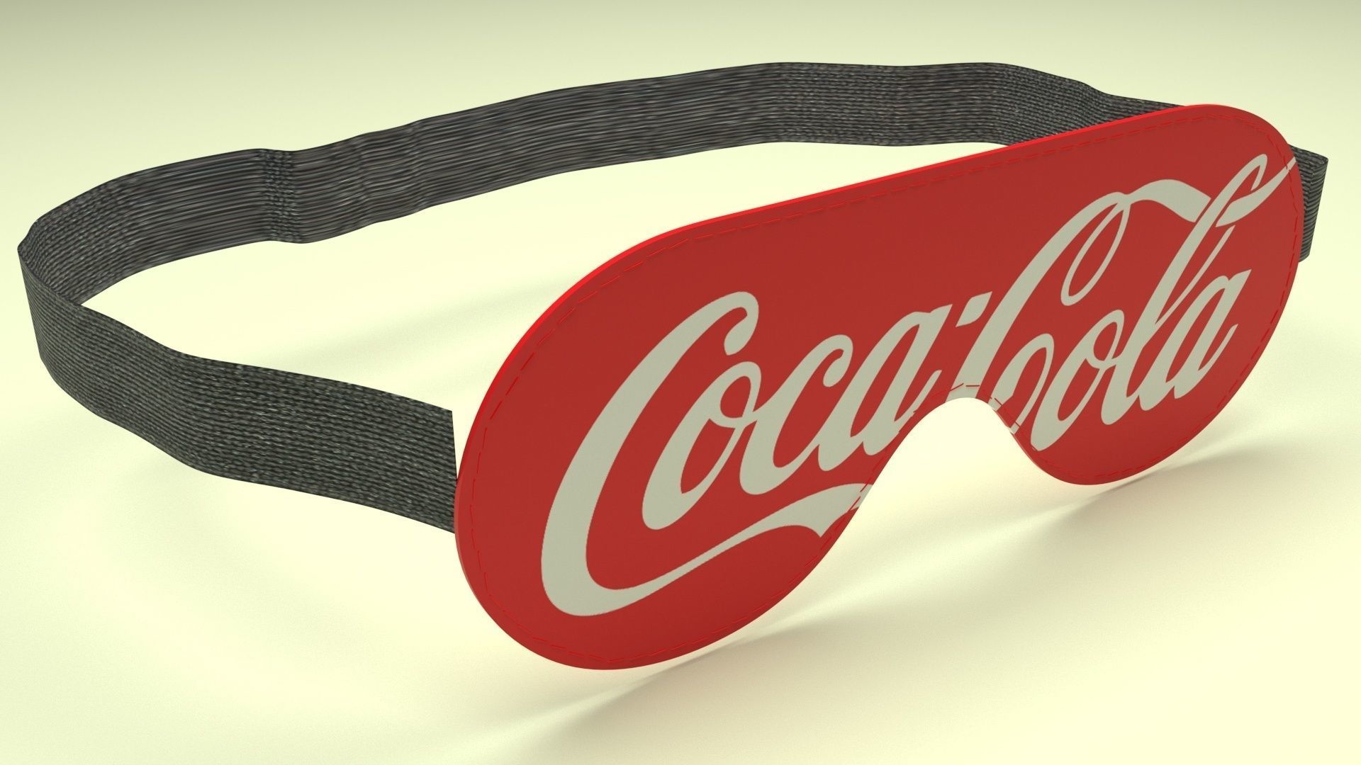 Coca Cola Sleeping Mask 3D model | CGTrader