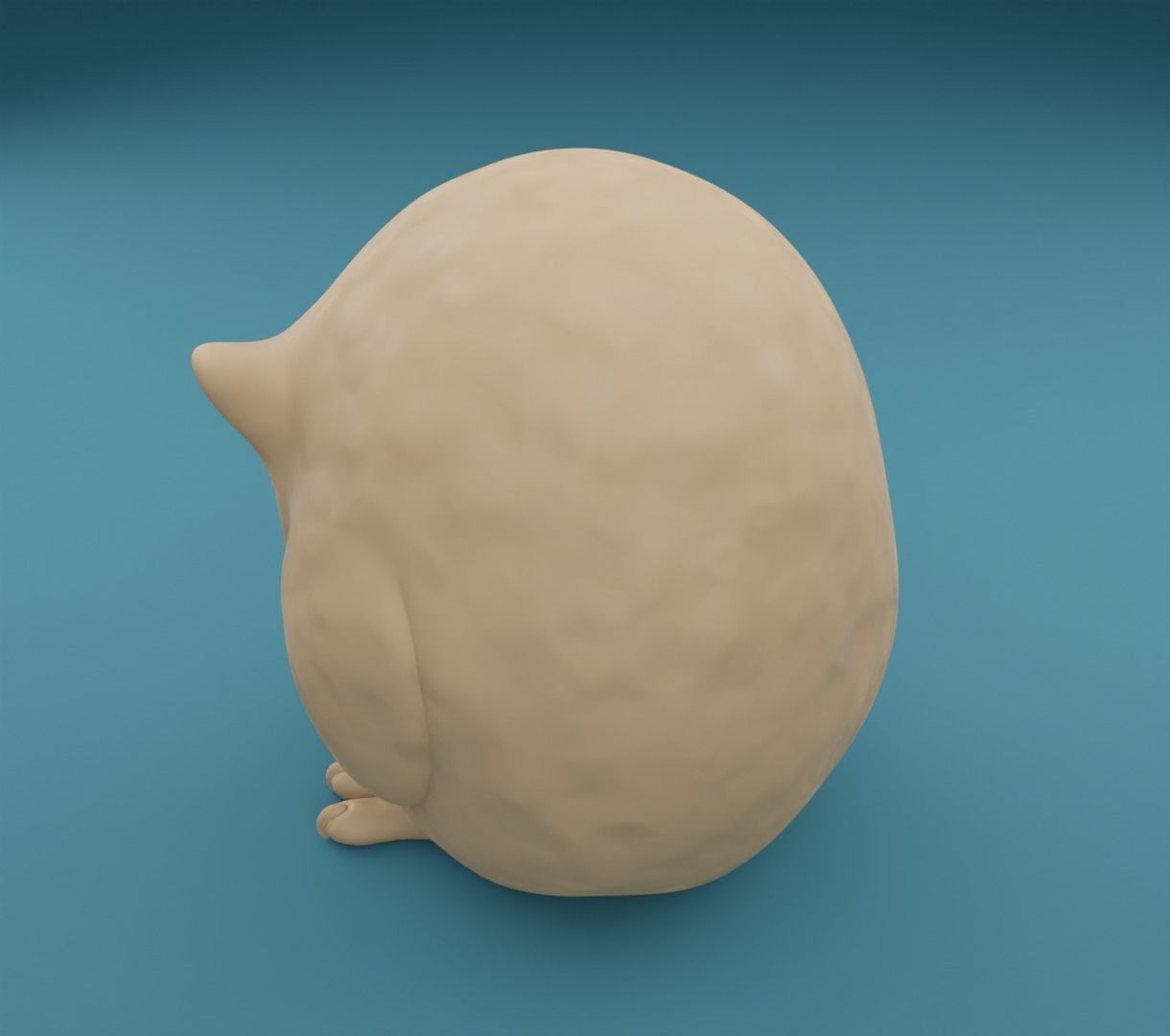 owl figurine 3D model for 3D print sculpting 3D model 3D printable ...