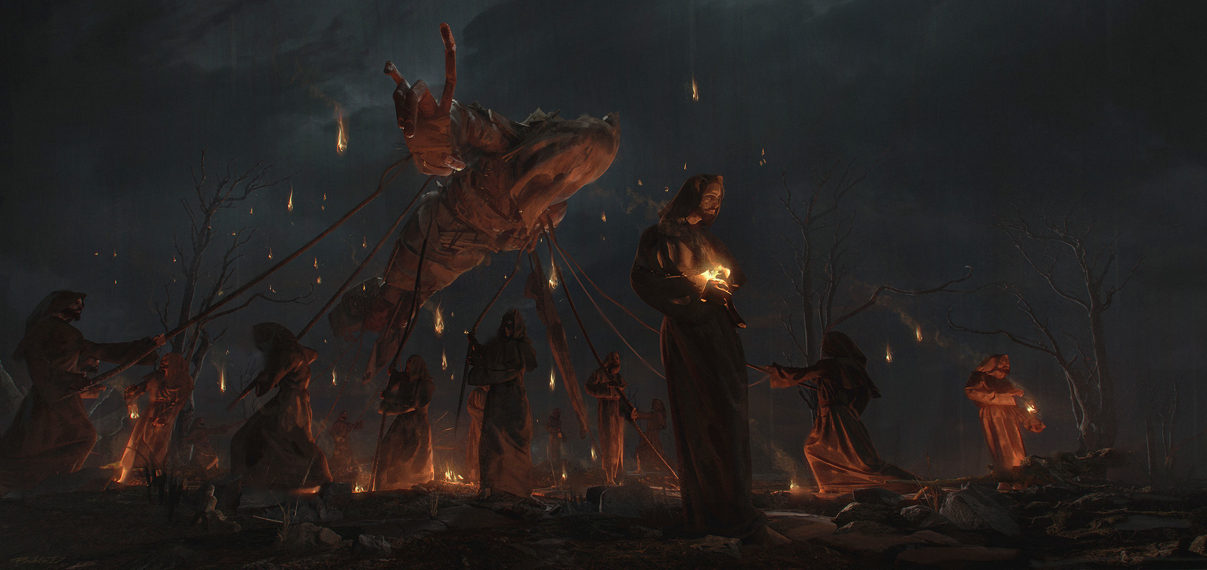 3D model 4 monk VR / AR / low-poly | CGTrader