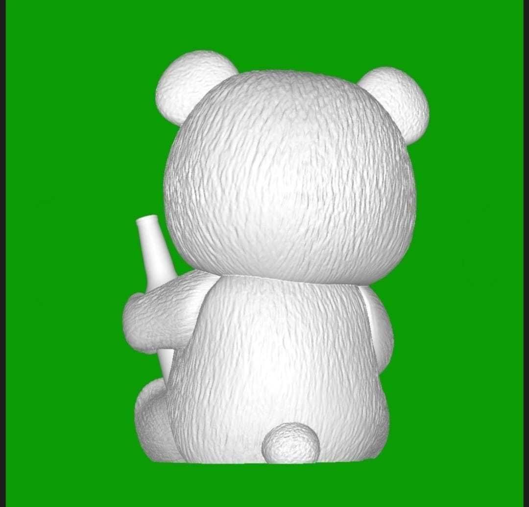 Ted With Beer 3D model 3D printable | CGTrader