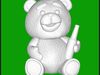 Ted With Beer 3D model 3D printable | CGTrader