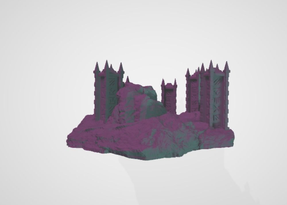 Abaddon 3D Printed Artwork 3D model 3D printable | CGTrader