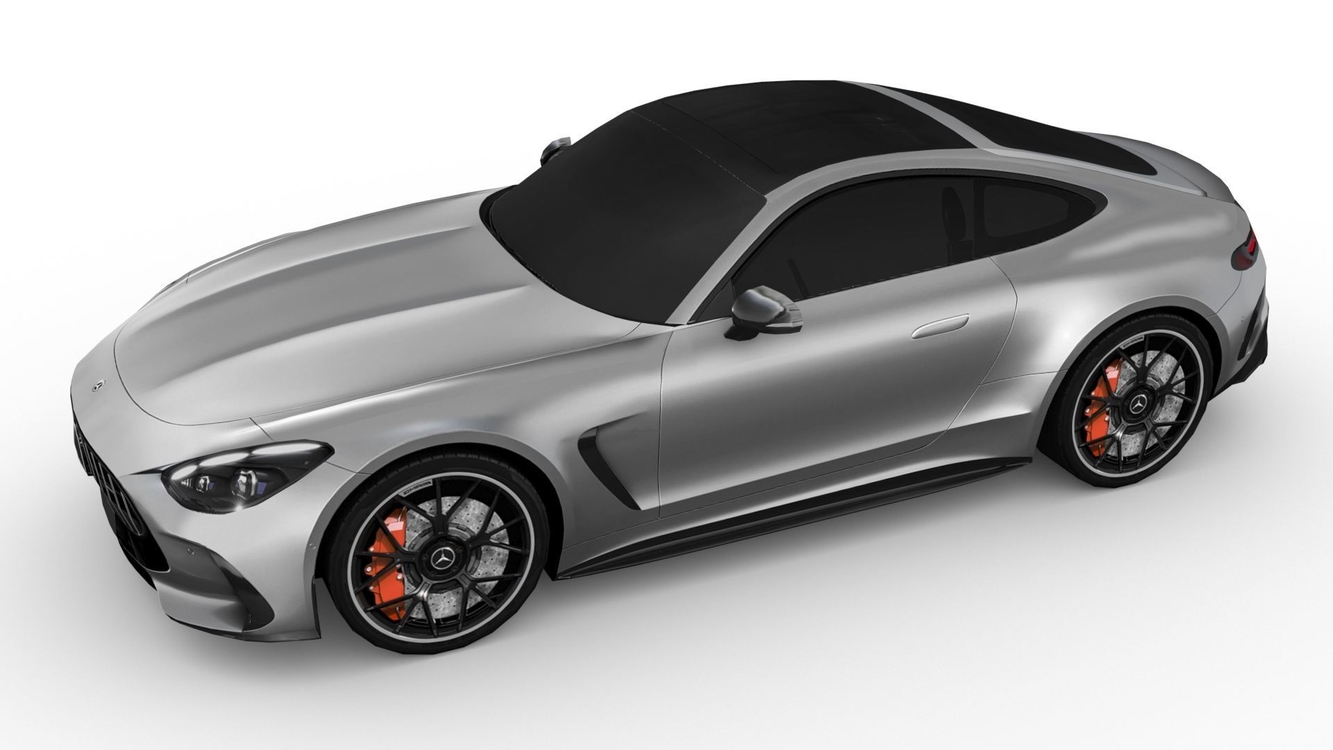 3D model Mercedes-Benz AMG GT Coupe 2024 VR / AR / low-poly | CGTrader