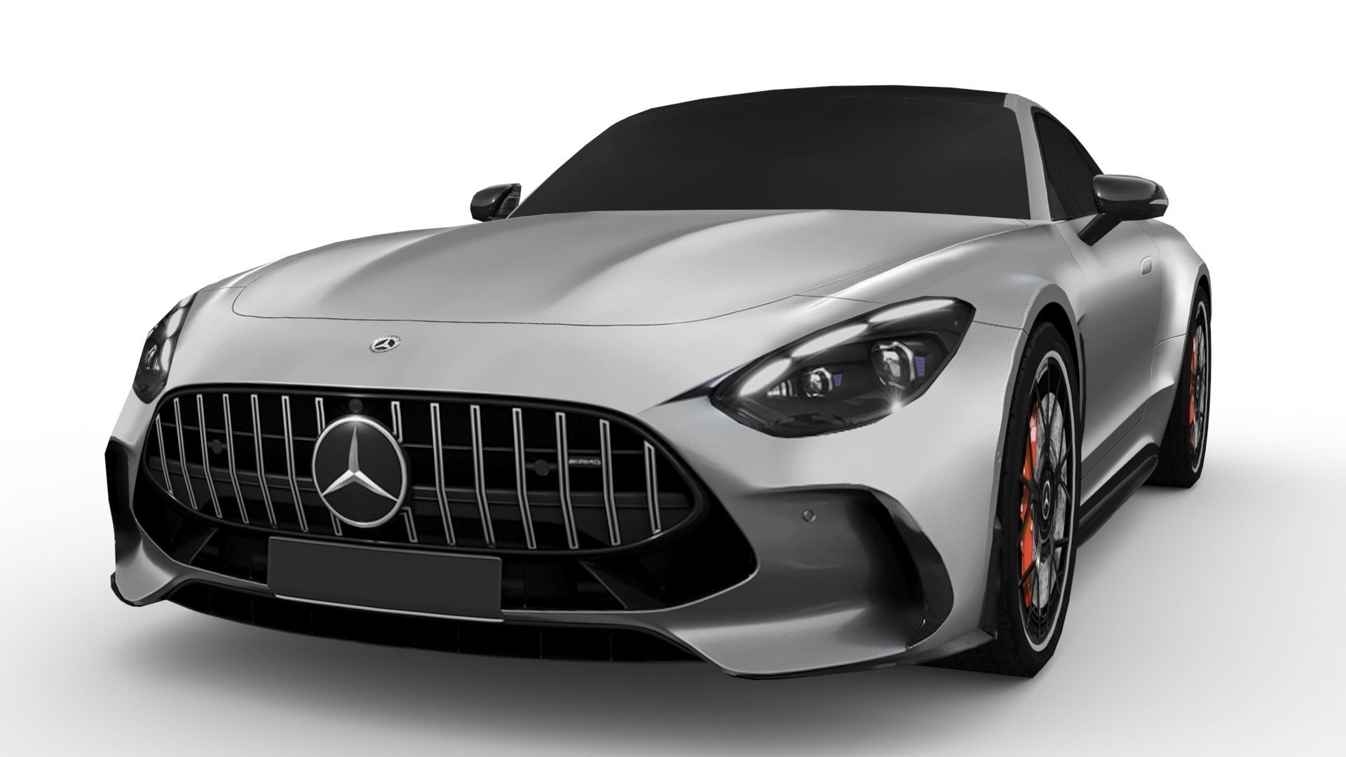3D model Mercedes-Benz AMG GT Coupe 2024 VR / AR / low-poly | CGTrader