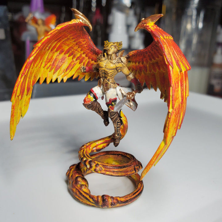 Samyaza 3D Printed Sculpture 3D model 3D printable | CGTrader