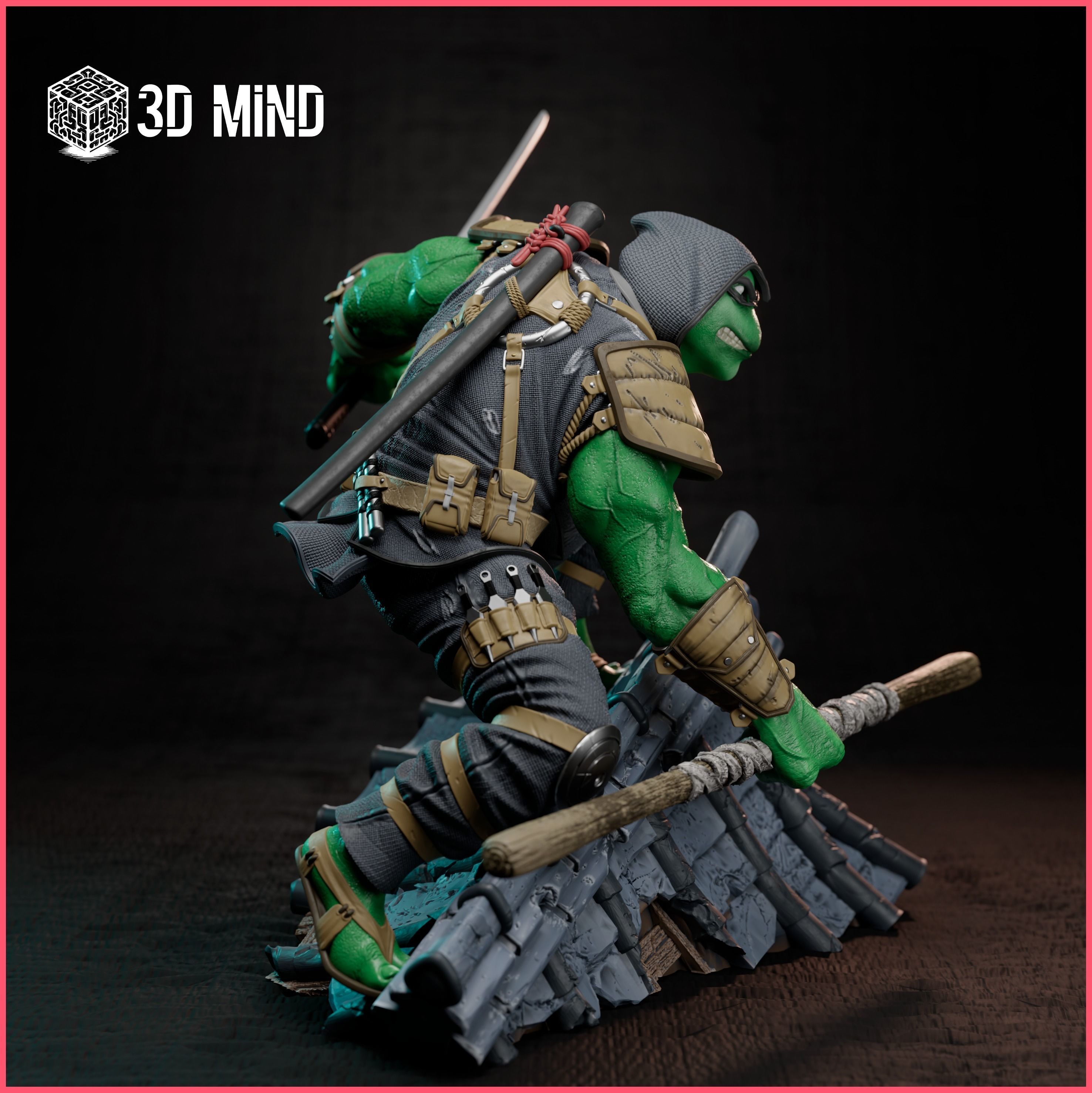 Ronin Statue 3D model 3D printable | CGTrader