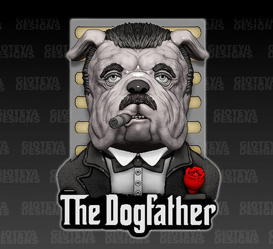 Animal Cosplay The Dogfather 3D model | CGTrader
