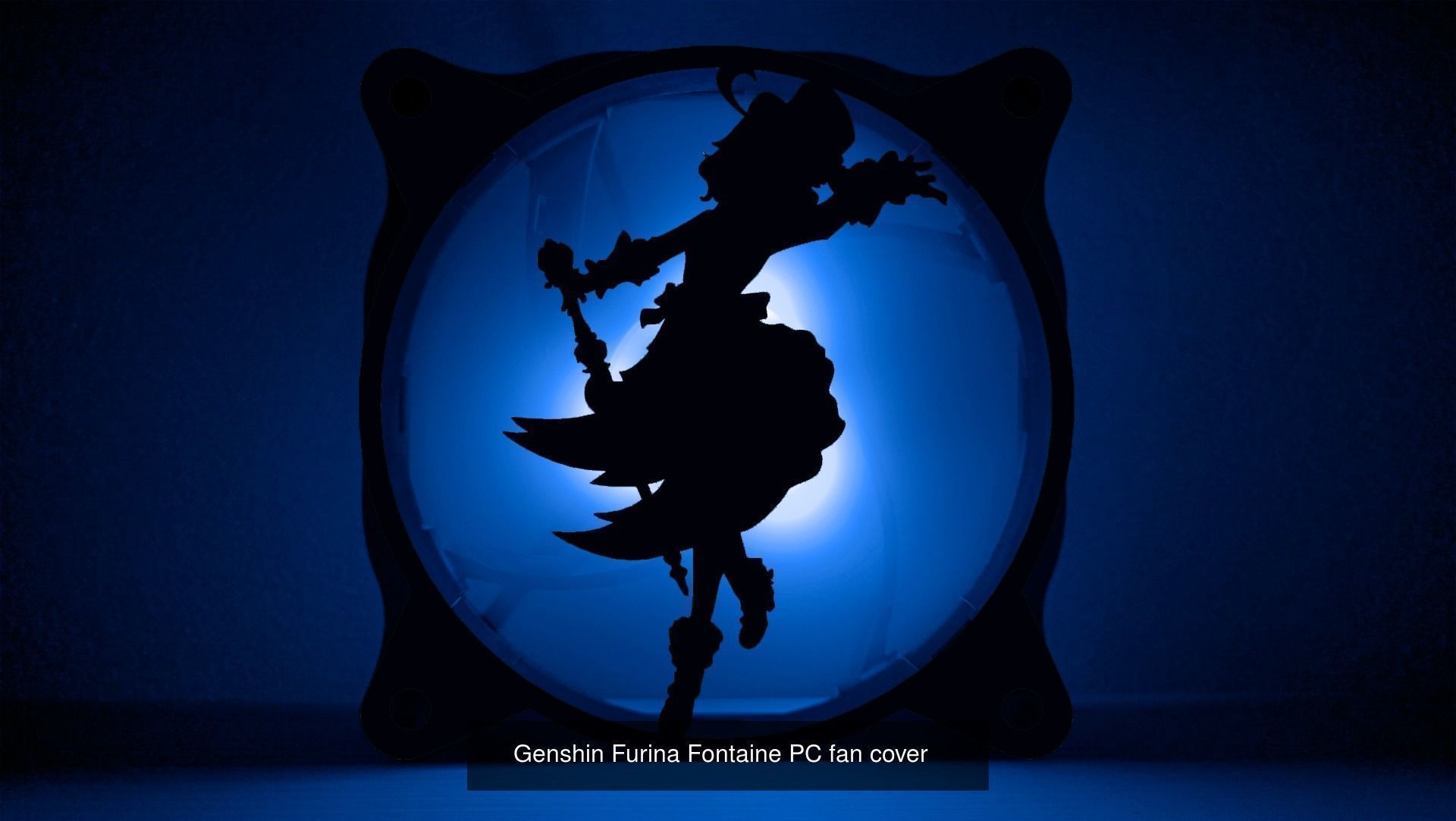 Genshin Characters PC fan cover 3D Model Collection 3D printable | CGTrader