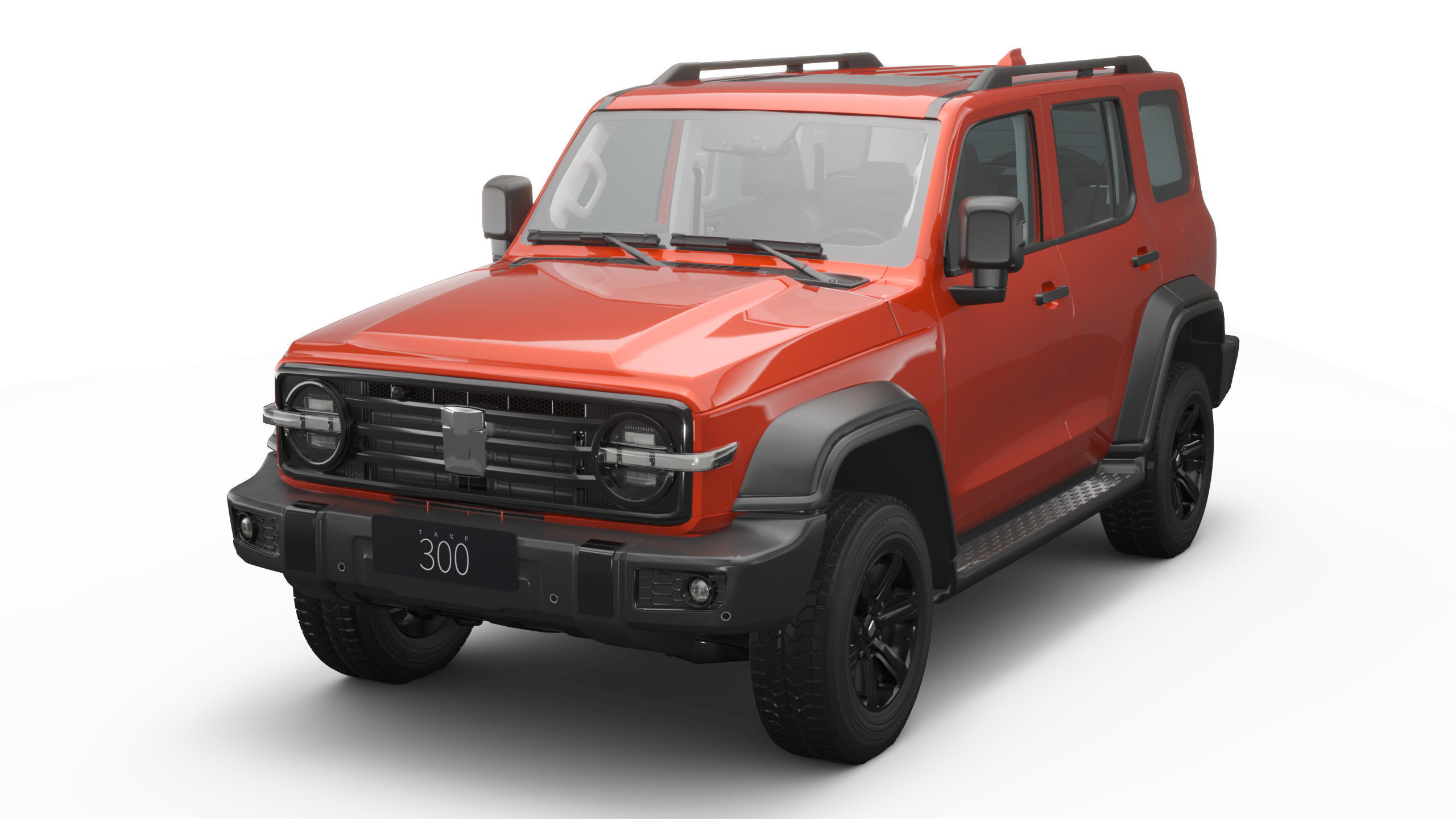 2024 GWM Tank 300 With Interior 3D model | CGTrader