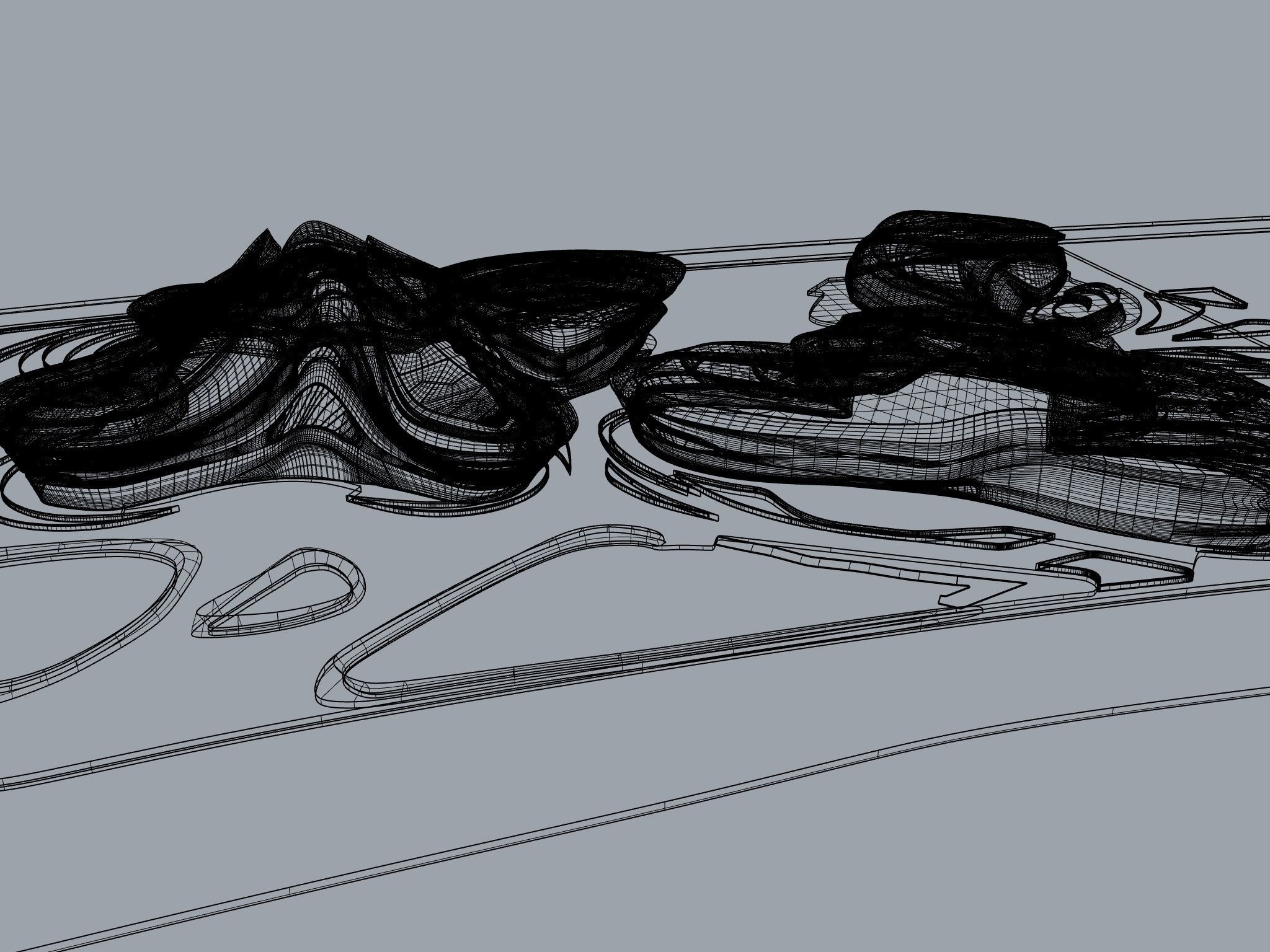 MeiXihu International Center Zaha hadid 3D model | CGTrader