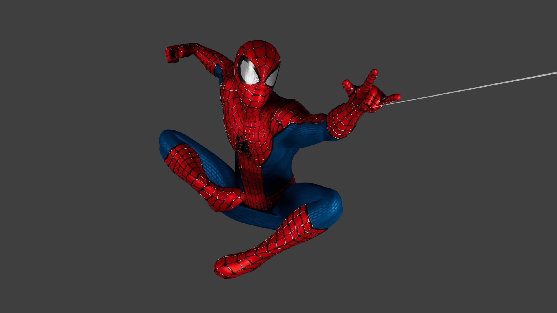 Spider-Man Rigged 3D Model Compatible with Maya 2023 3 and newer free 3D model rigged | CGTrader