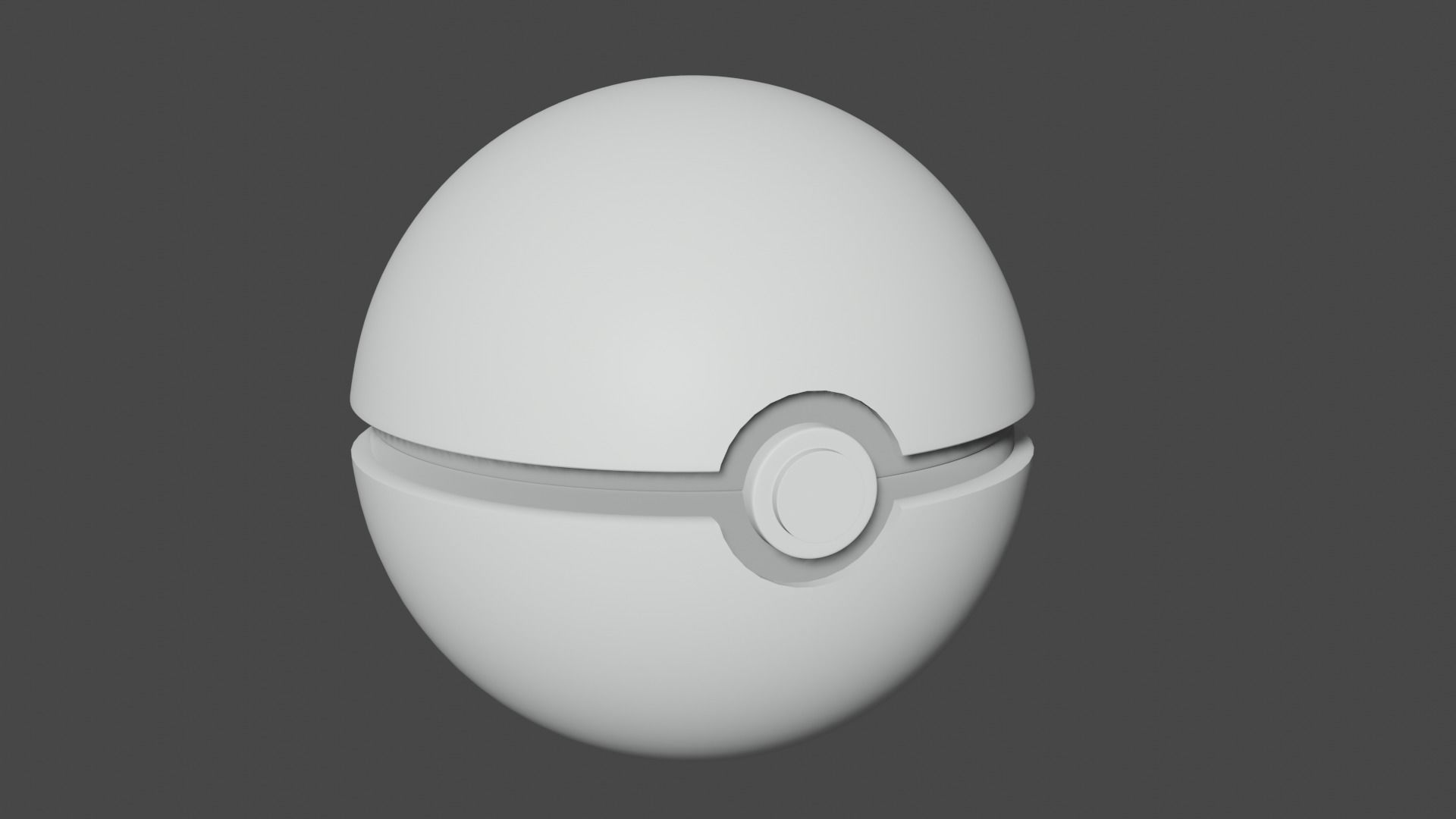 Pokeball 3D model 3D printable | CGTrader