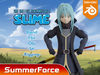 Rimuru Tempest - Slime 3D model rigged | CGTrader