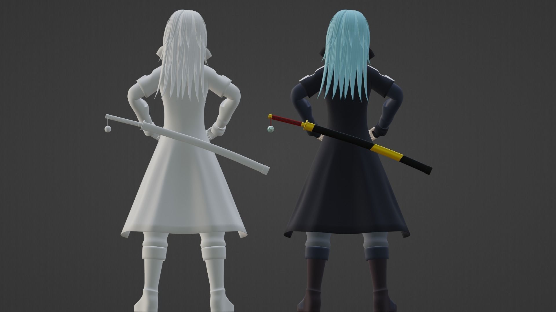Rimuru Tempest - Slime 3D model rigged | CGTrader
