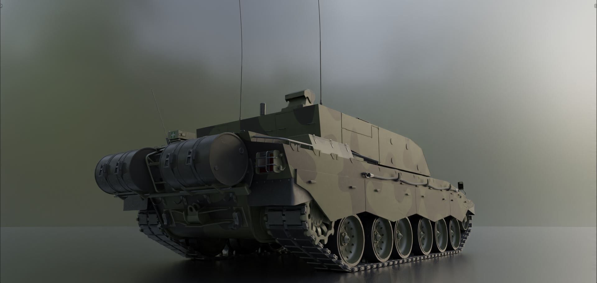Challenger 3 MBT 3D model | CGTrader