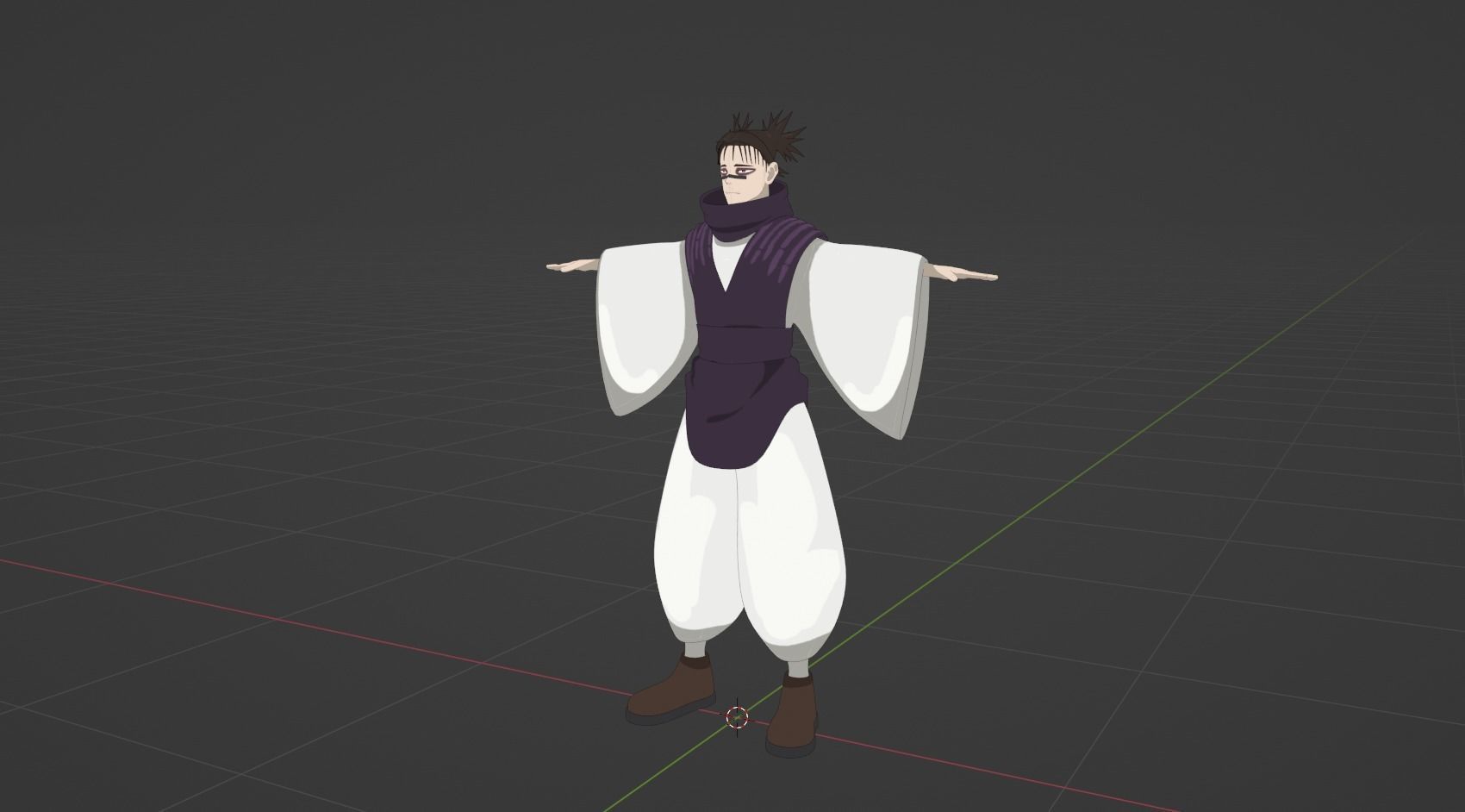 Choso 3D model rigged | CGTrader